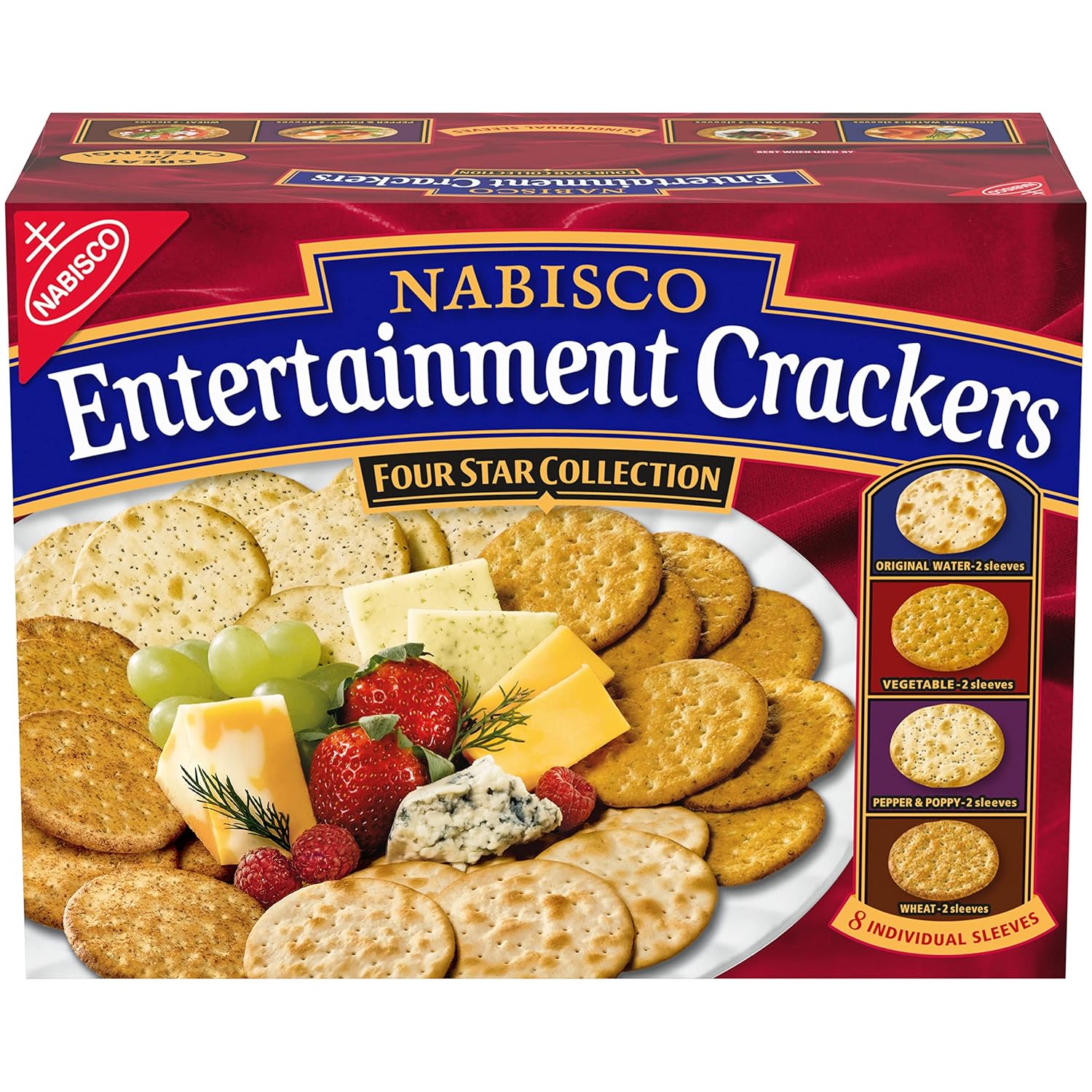 Amazon.com: Nabisco Entertainment Crackers Variety Pack, Original Water ...