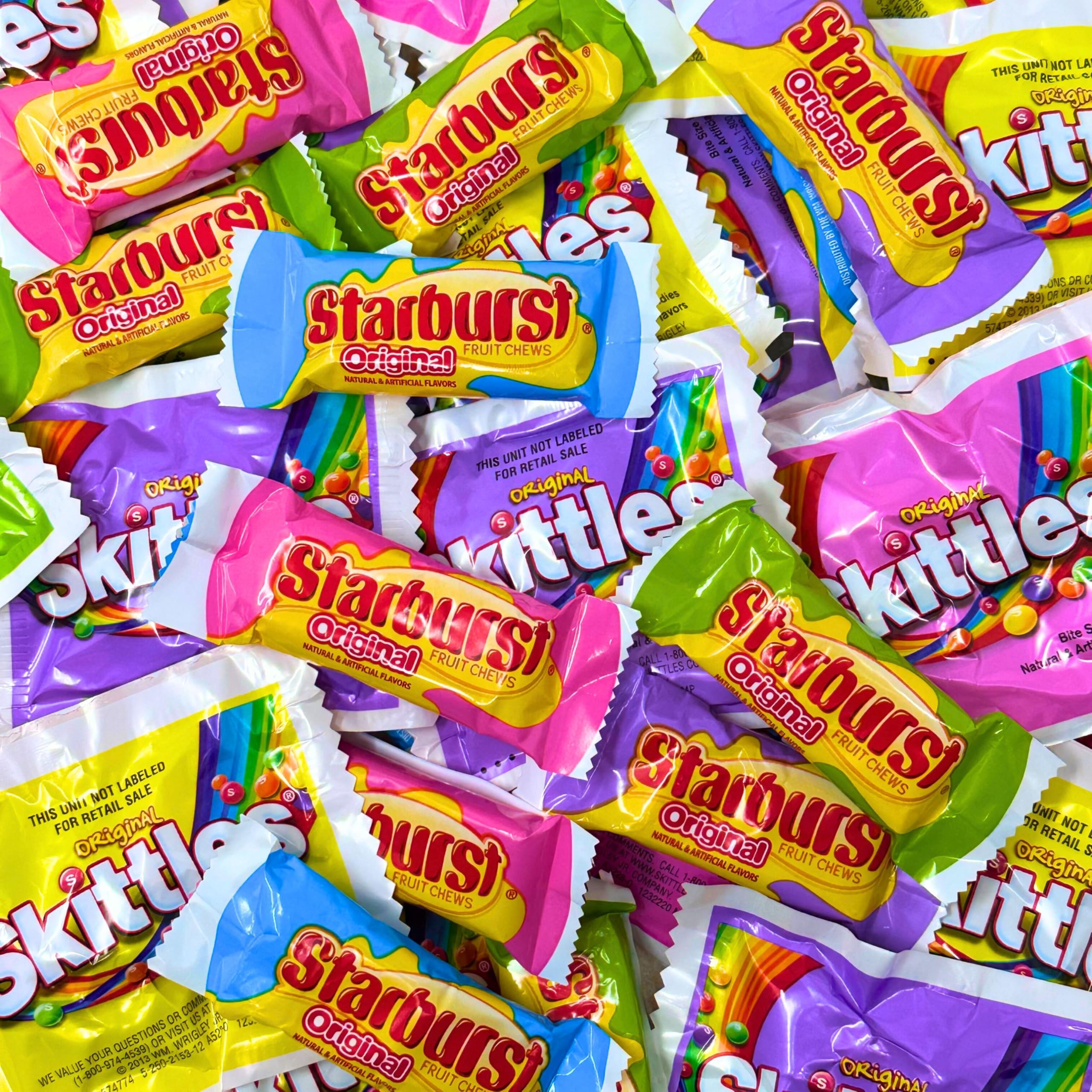 Amazon.com : Holiday Special Assortit X Skittles & Starburst Collab Fun ...