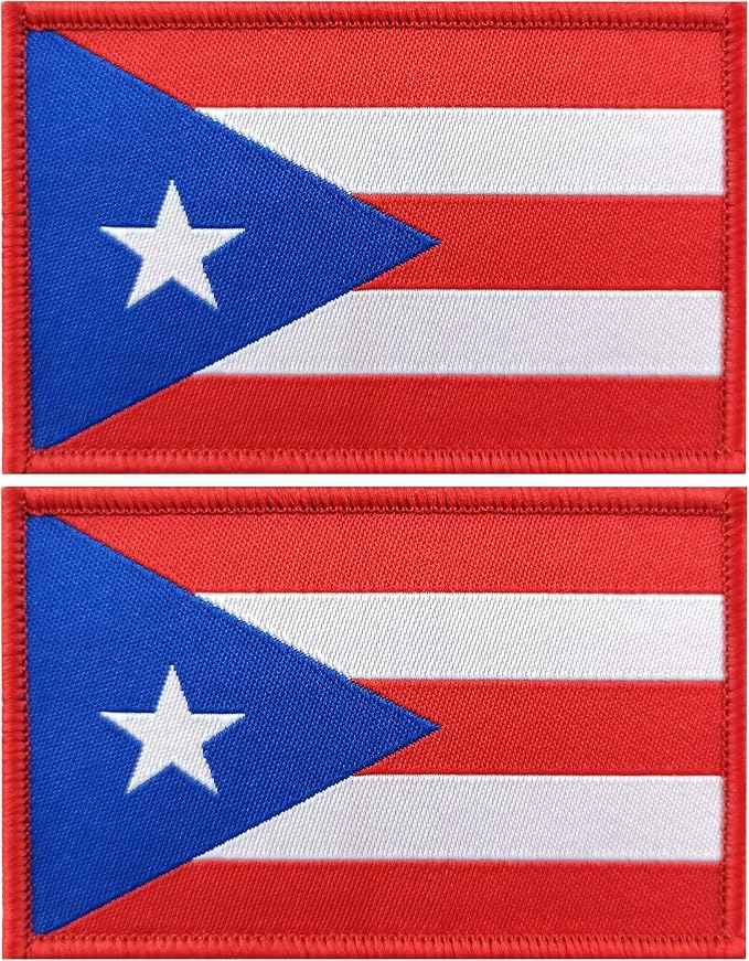 Amazon.com: QQSD Puerto Rico Flag Patch Puerto Rican Tactical Patch ...