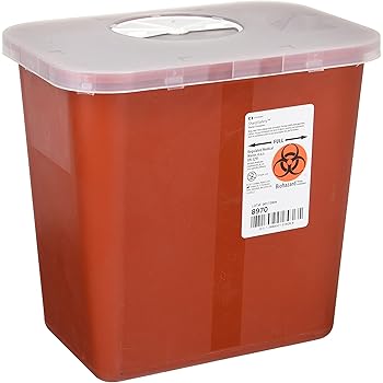 Amazon.com: 2 Gallon Biohazard Container: Health & Personal Care