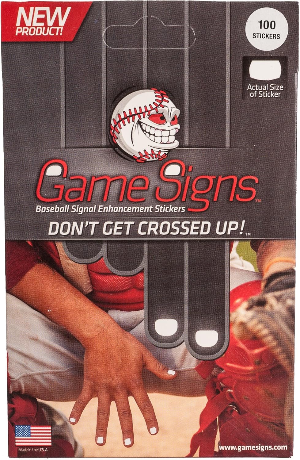 Amazon.com: Mpowered Baseball Game Signs Catcher's Enhanced Signal ...