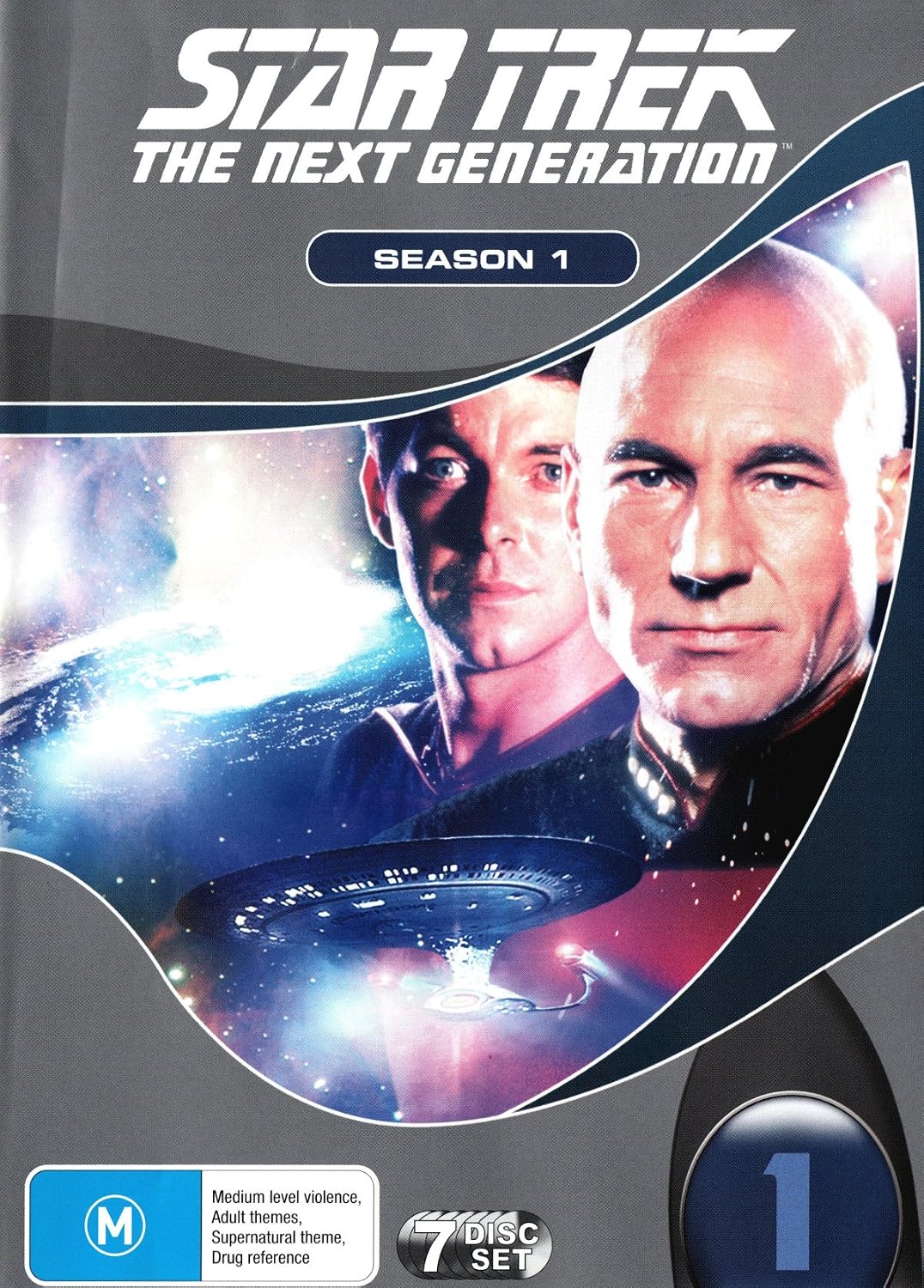 Star Trek The Next Generation: The Complete Season 1 (DVD) : Corey ...