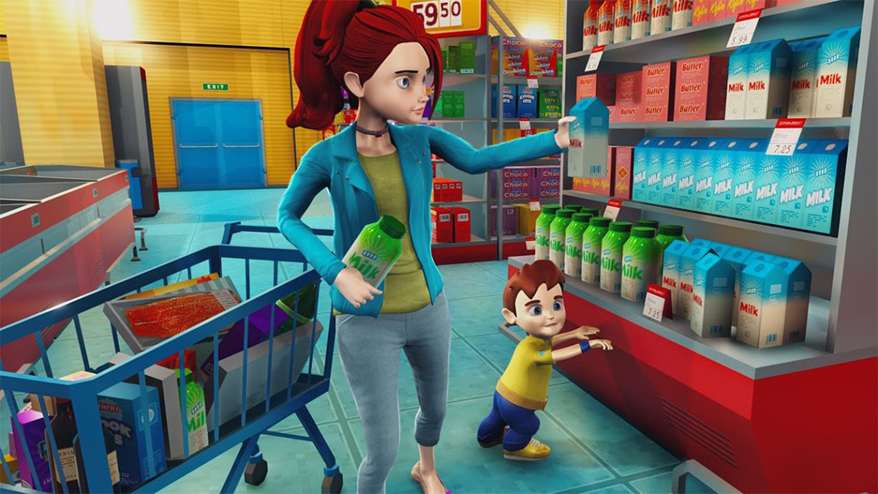 Virtual Babysitter Life Happy Family Mom Simulator 3D: Mother Baby ...