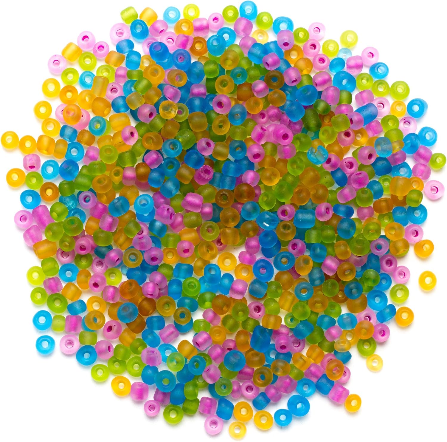 Amazon.com: Cousin DIY 40g 6/0 Multi Bright E-Beads : Arts, Crafts & Sewing