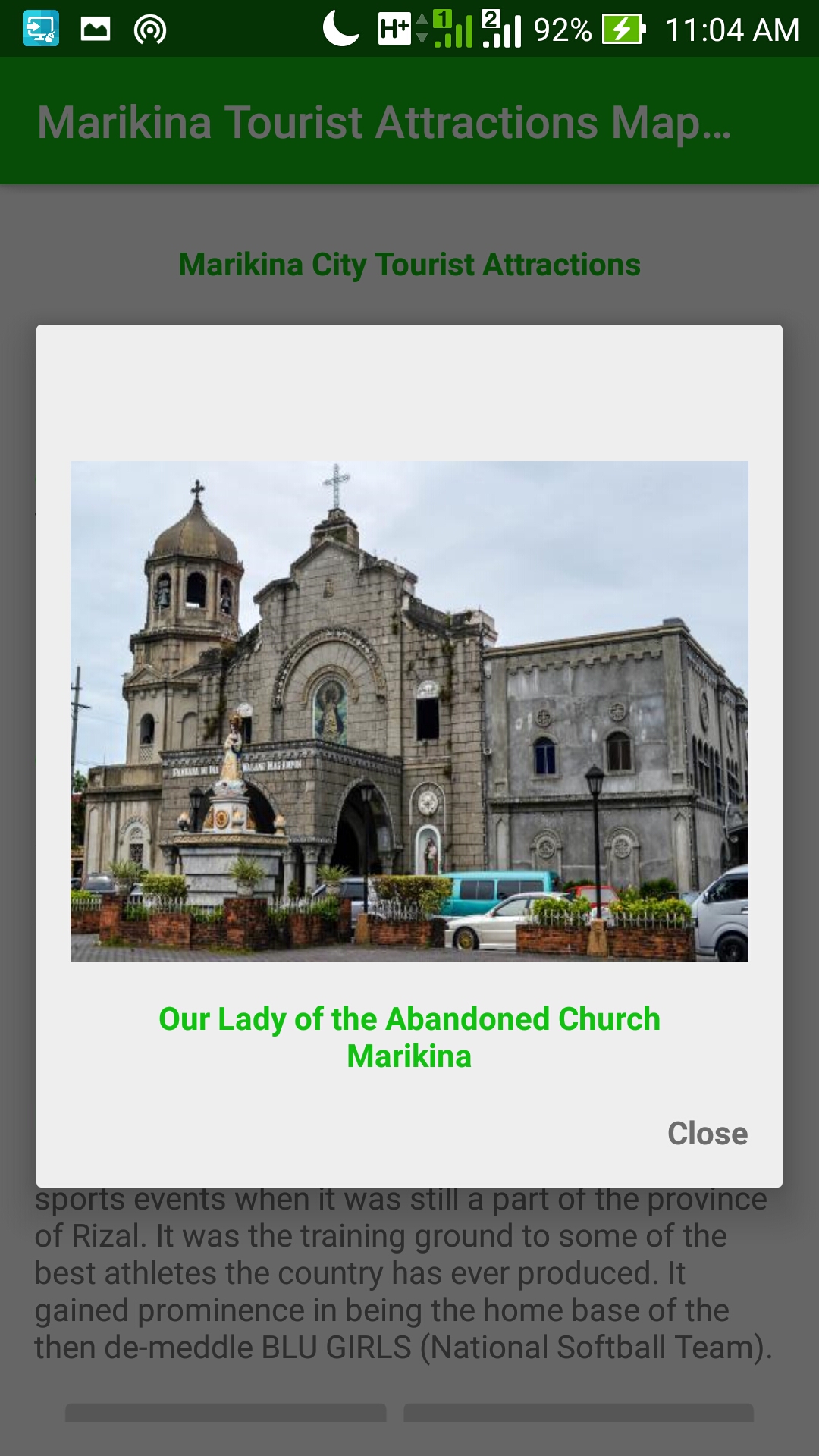 Marikina Tourist Attraction Map Guide:Amazon.de:Appstore for Android