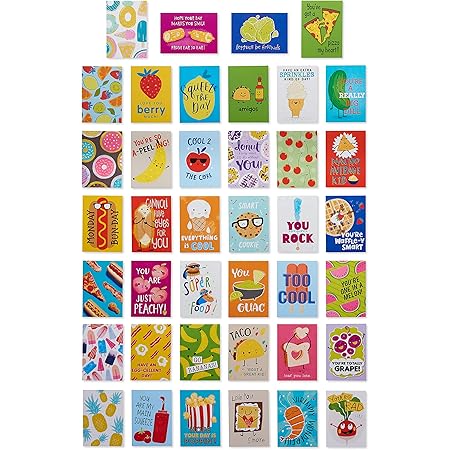 Amazon.com: American Greetings Mini Lunch Box Notes, Disney Princess ...