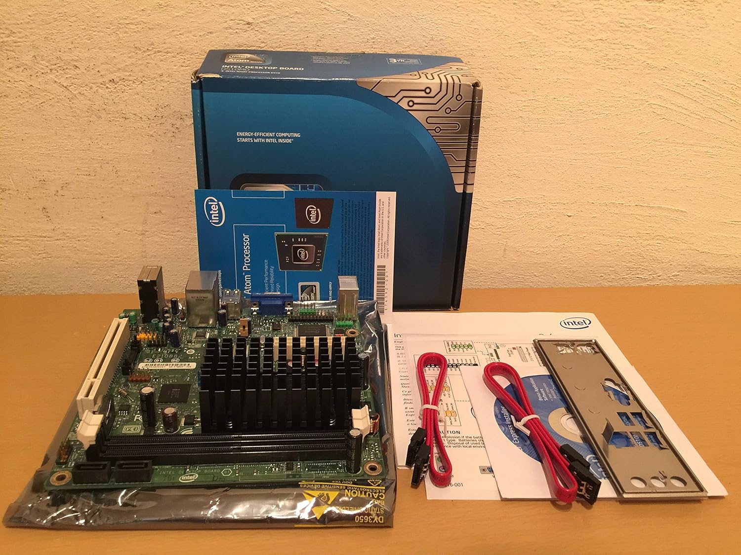 Intel BOXD510MO Motherboard Intel Atom D510 Mini ITX DDR2 Memory ...