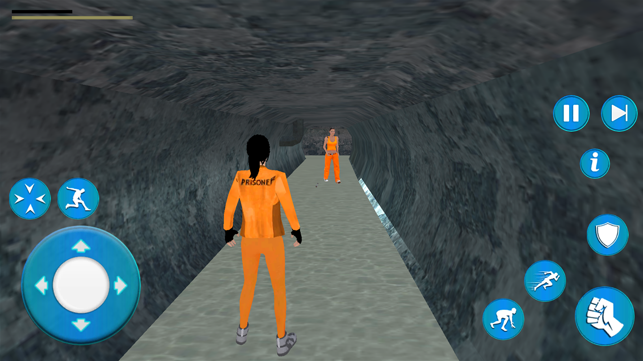 Gangster Prison Escape Grand Jail Break Action 3D Sim: Police Fun Hide ...