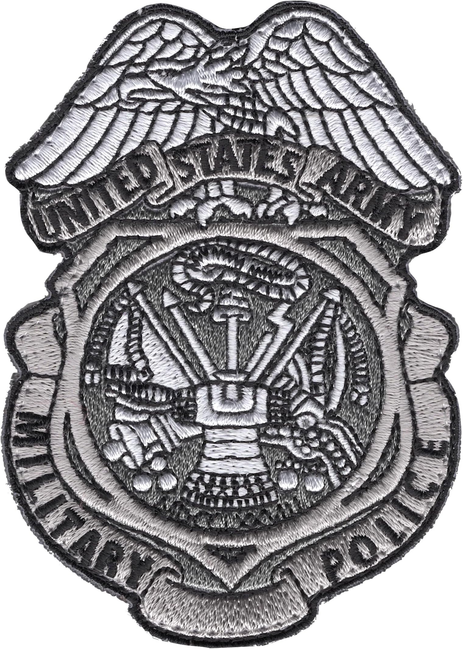 Amazon.com: Military Police Patch Crossed Pistols : Clothing, Shoes ...