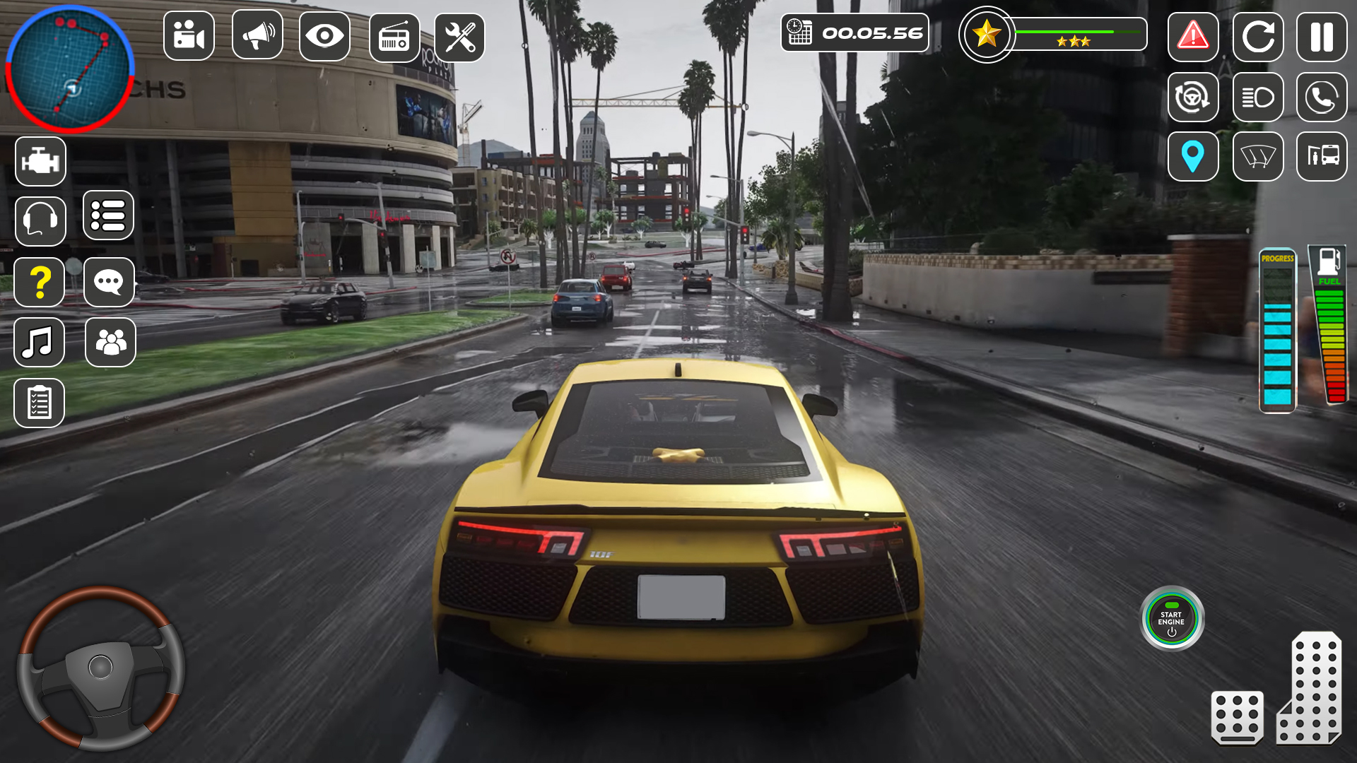 Open World Real Car Driving Simulator: City Traffic Racing Master 3D ...