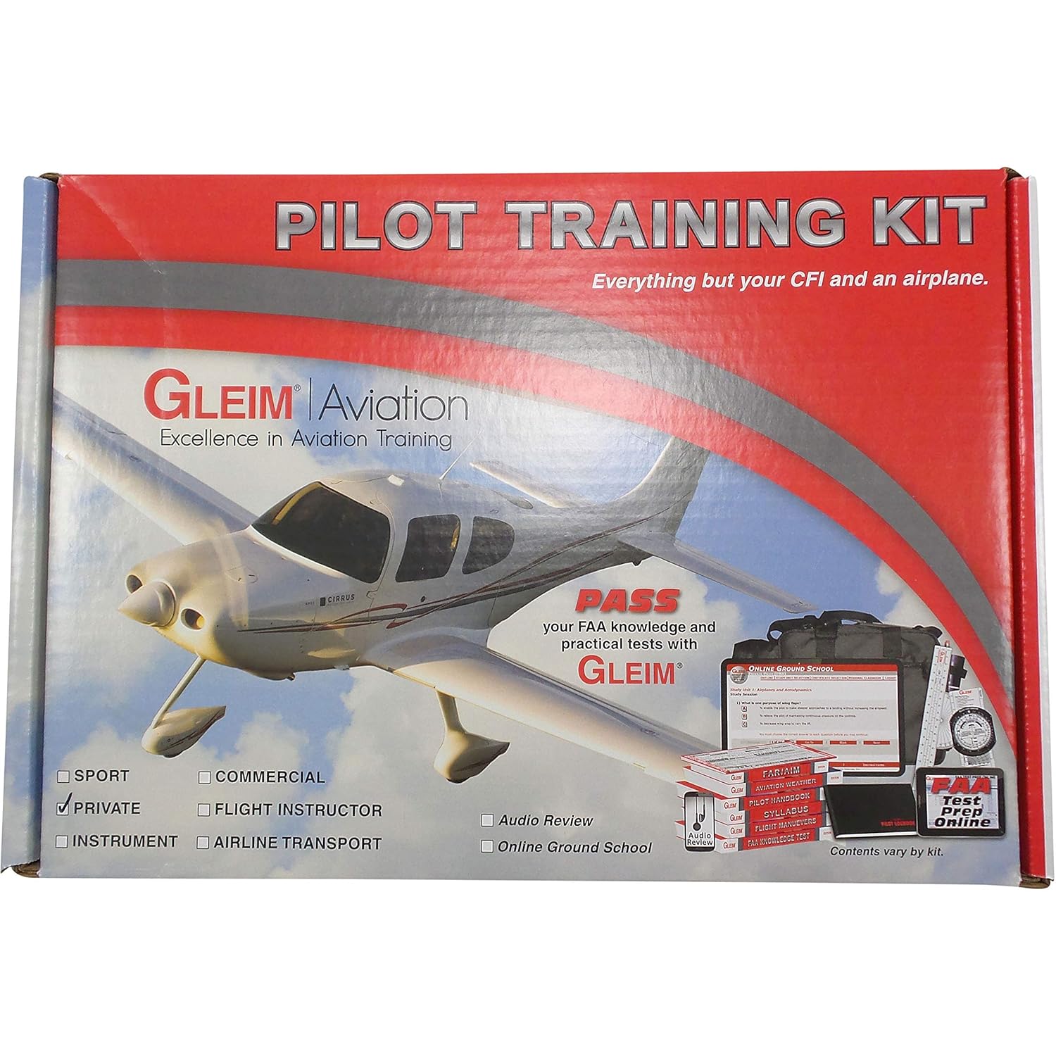 Gleim Private Pilot Kit with Software Download: Irvin N. Gleim, Garrett ...