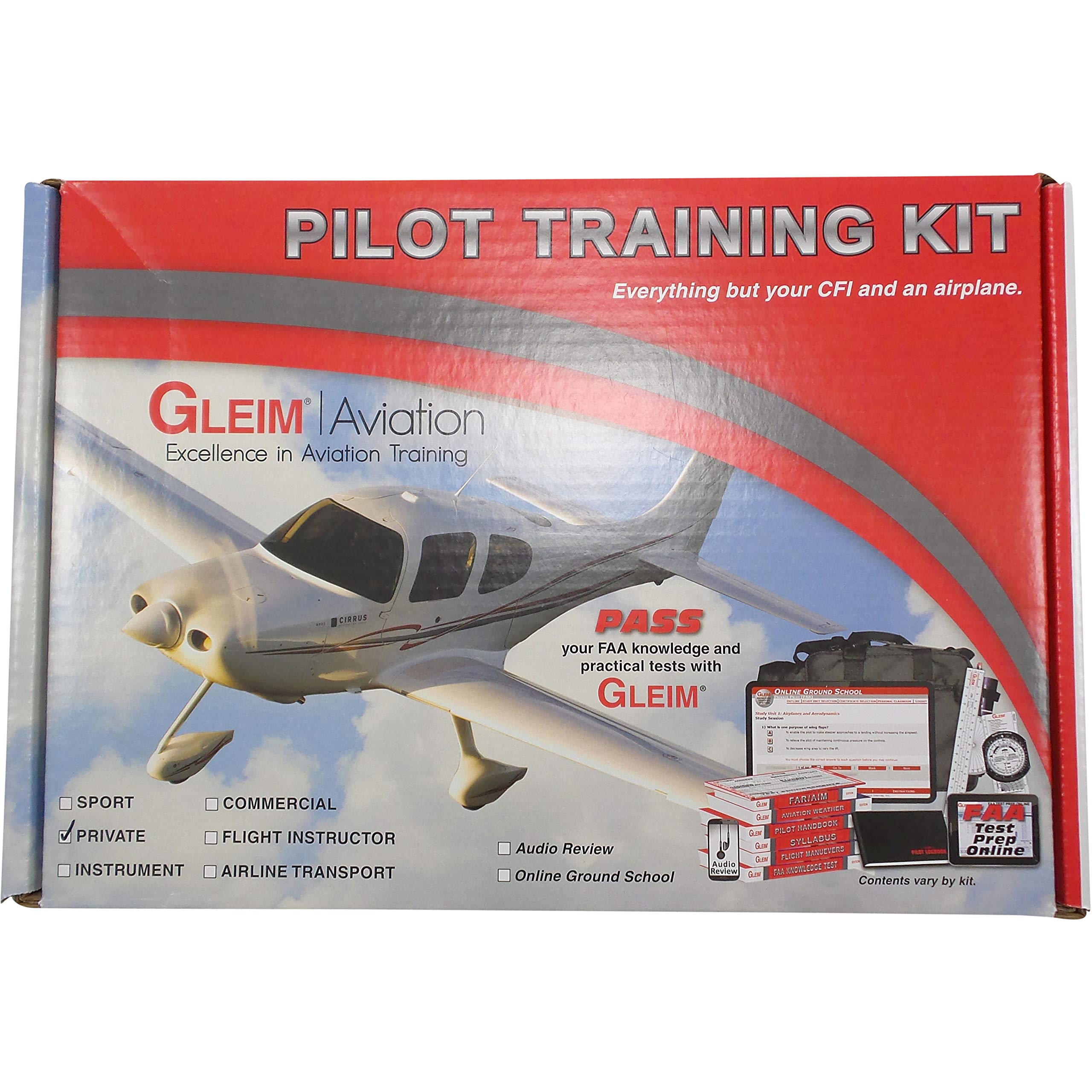 Gleim Private Pilot Kit with Software Download: Irvin N. Gleim, Garrett ...
