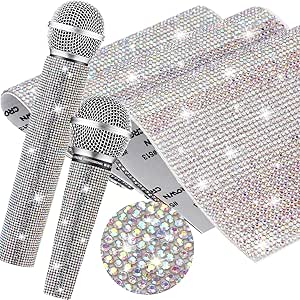 Amazon.com: Remuuly 3 Pcs Microphone Self Adhesive Cover Stickers 9.45 ...