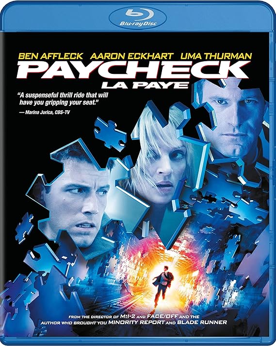 Paycheck [Blu-ray]: Amazon.ca: Movies & TV Shows