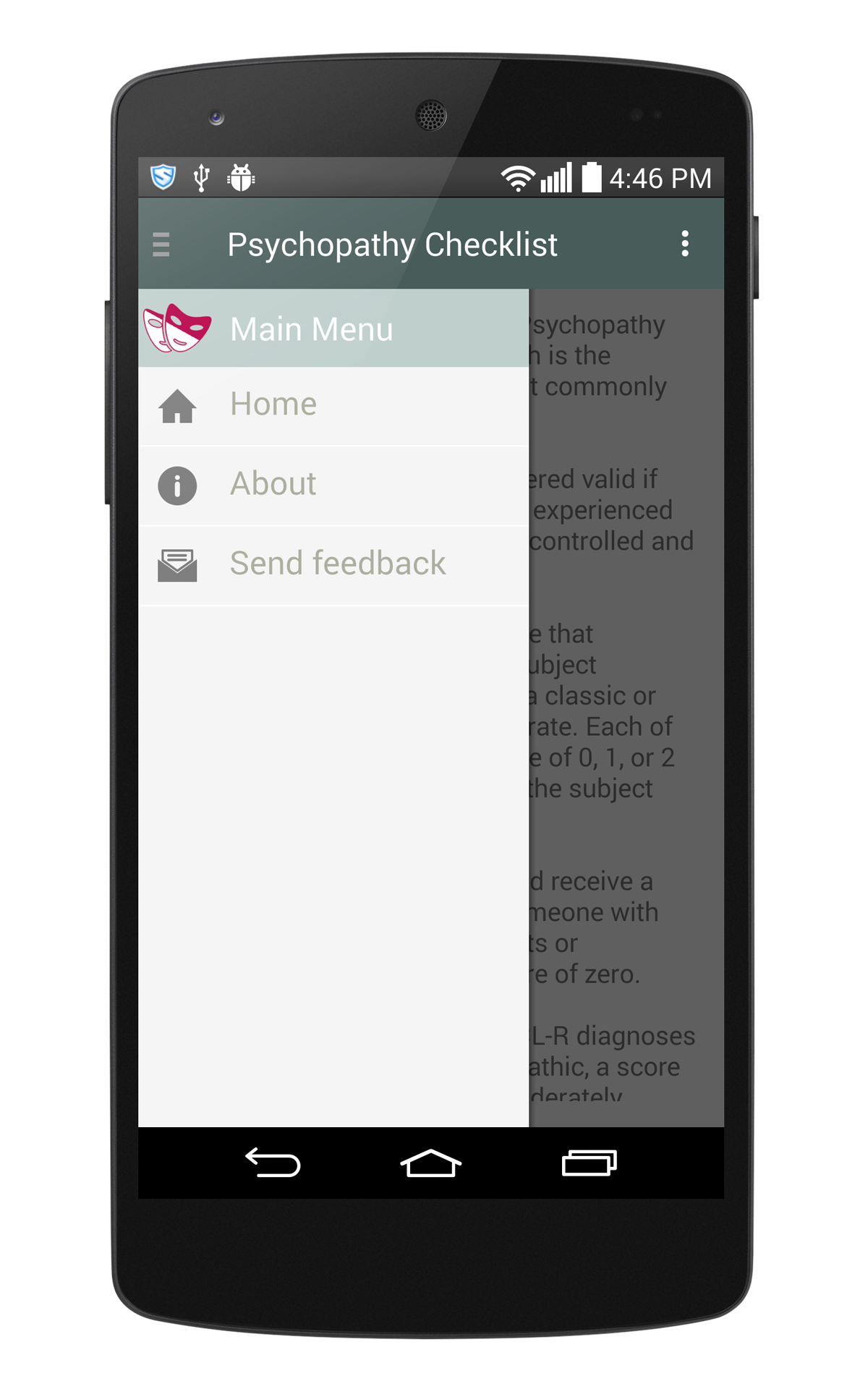 Psychopathy Checklist-Amazonアプリストアのアプリ