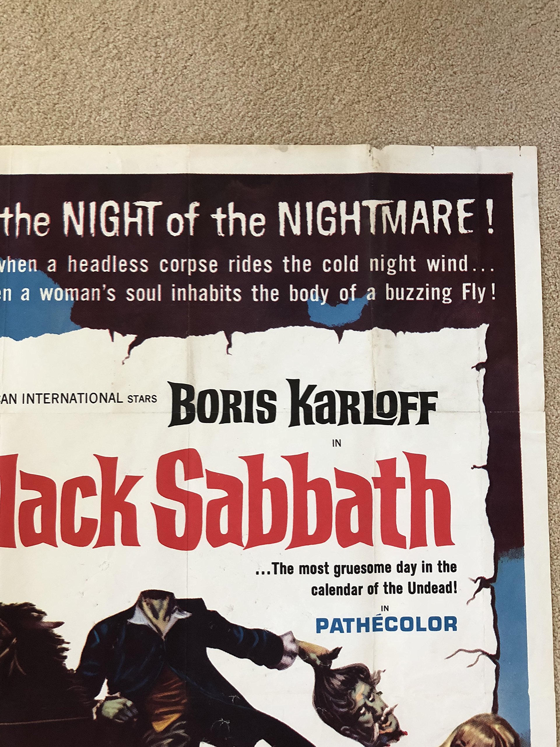 Black Sabbath Movie Poster
