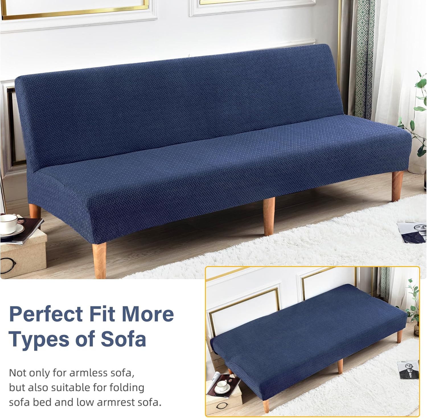 Fundas de futón 100% impermeables, a prueba de fugas, fundas de sofá ...