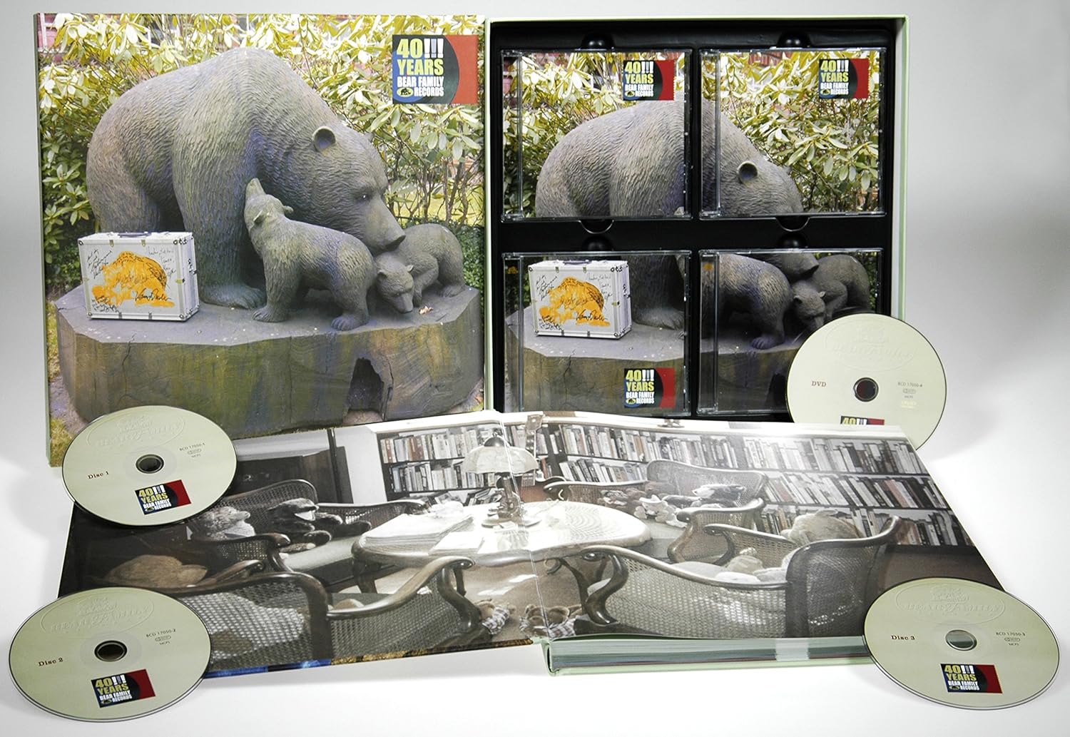 40 Years Bear Records // 3Cd+Dvd+Book //: Compilation: Amazon.it: CD e ...