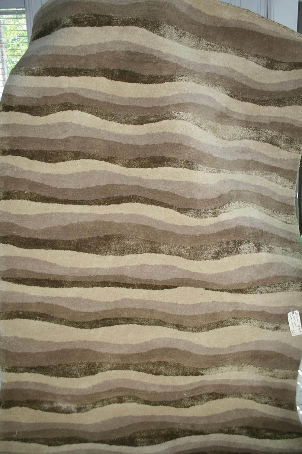 Amazon.com: Bacova Area Rug, Scottsdale Collection, Neutral 6' x 9 ...