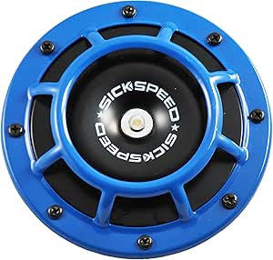 Amazon.com: Sickspeed Blue Super Loud Single Electric Blast Tone Horn ...