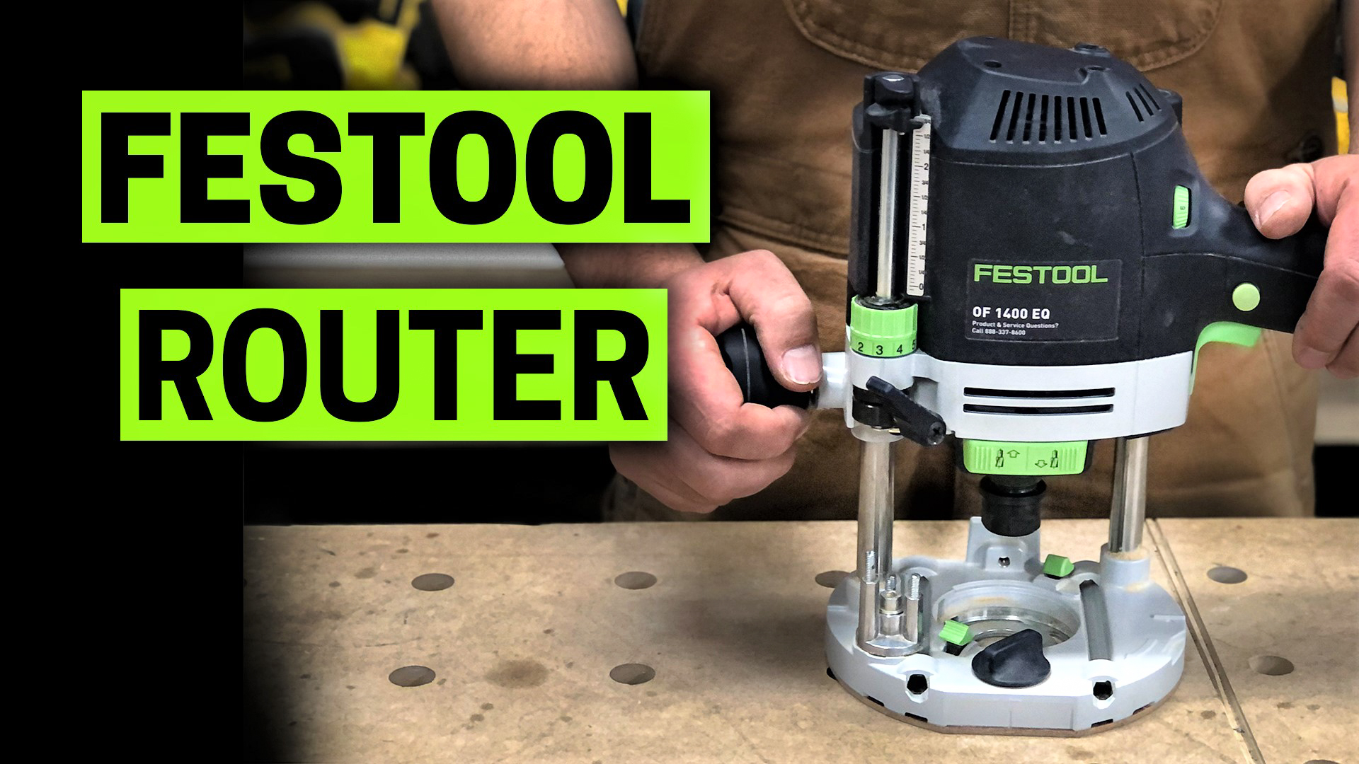 Watch The ULTIMATE ROUTER& Festool OF 1400 EQ - review after 5 yrs! on ...