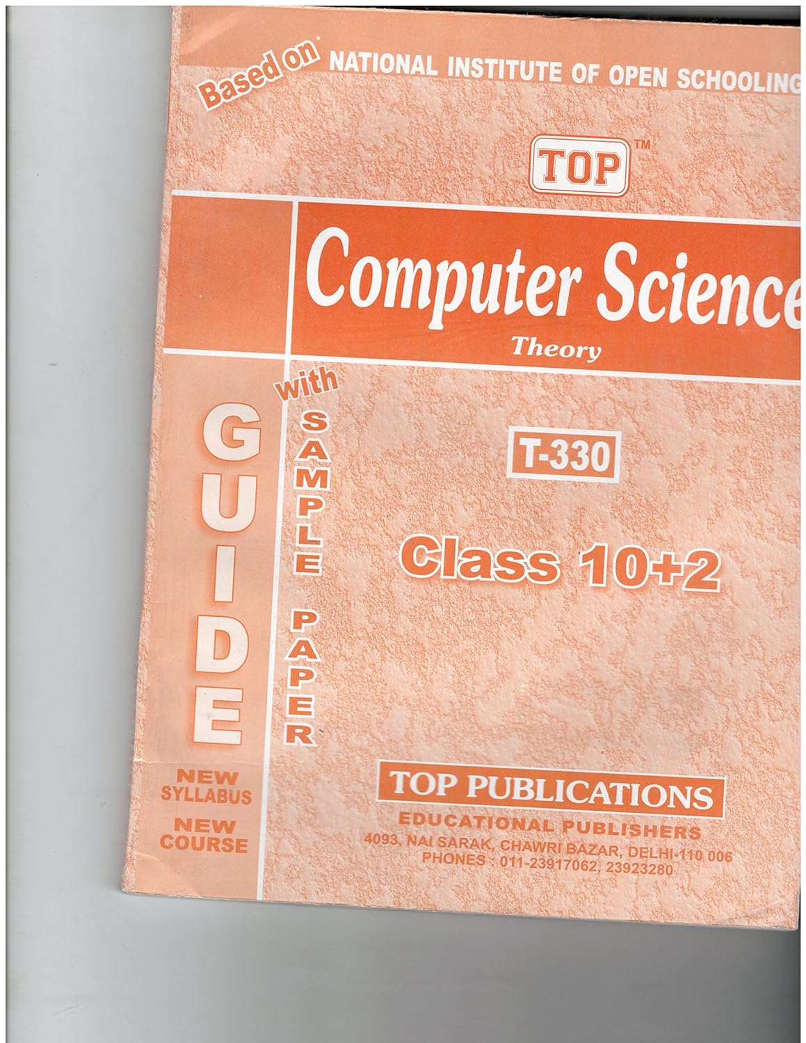 NIOS TOP COMPUTER SCIENCE CLASS 10+2 : MANAV BOOKS: Amazon.in: Books