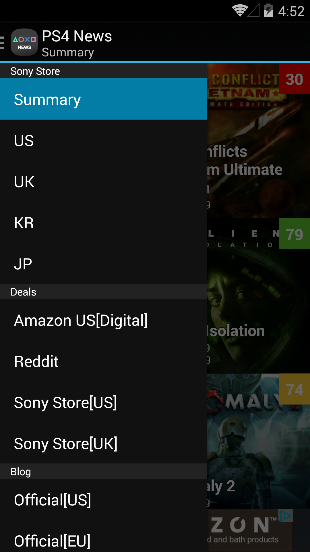 PS4 NEWS - App on Amazon Appstore