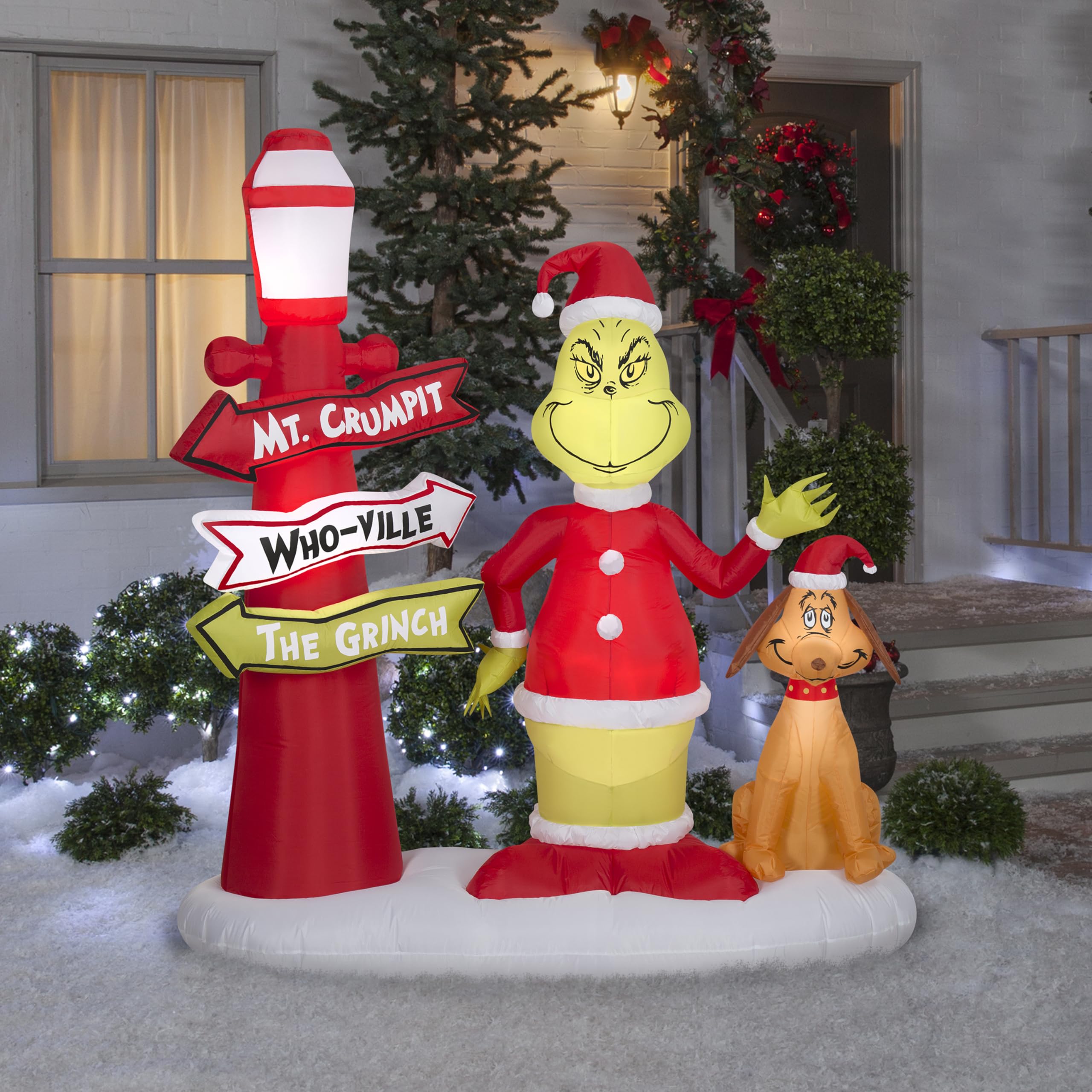 Grinch Yard Blow Up