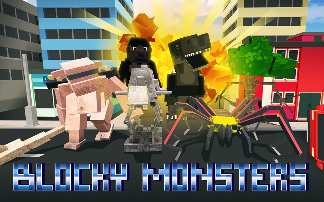 Blocky Monsters Smash PRO - App on Amazon Appstore