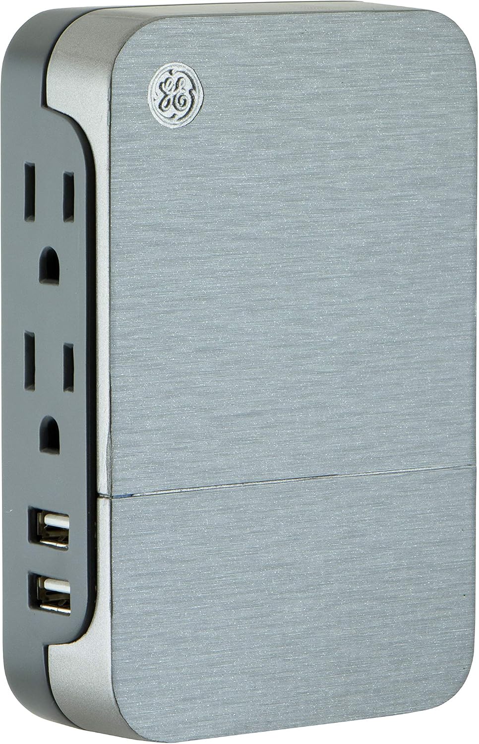 Amazon.com: GE Ultrapro 2 Outlet + 2 USB Side Access Surge Protector ...