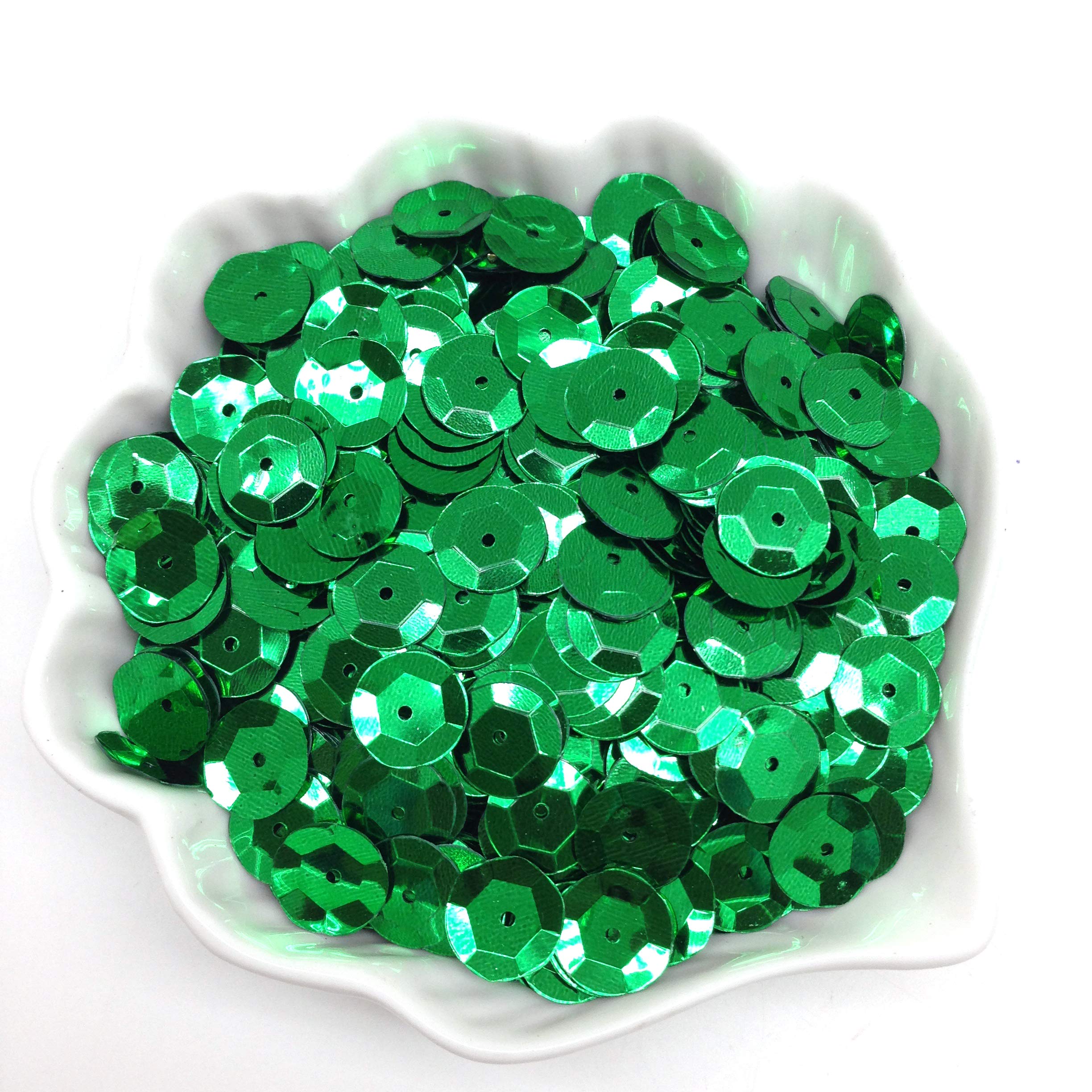 Amazon.com: PEPPERLONELY 50 Gram Paillette Sequins Semi-Cupped Sequins ...