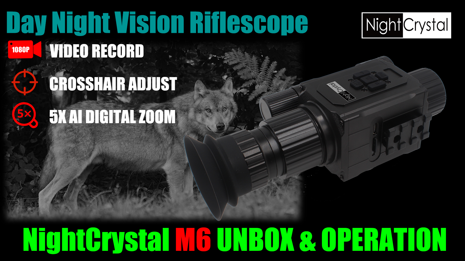 Digital Night Vision Scopes Digital Day & Night Vision Riflescope ...