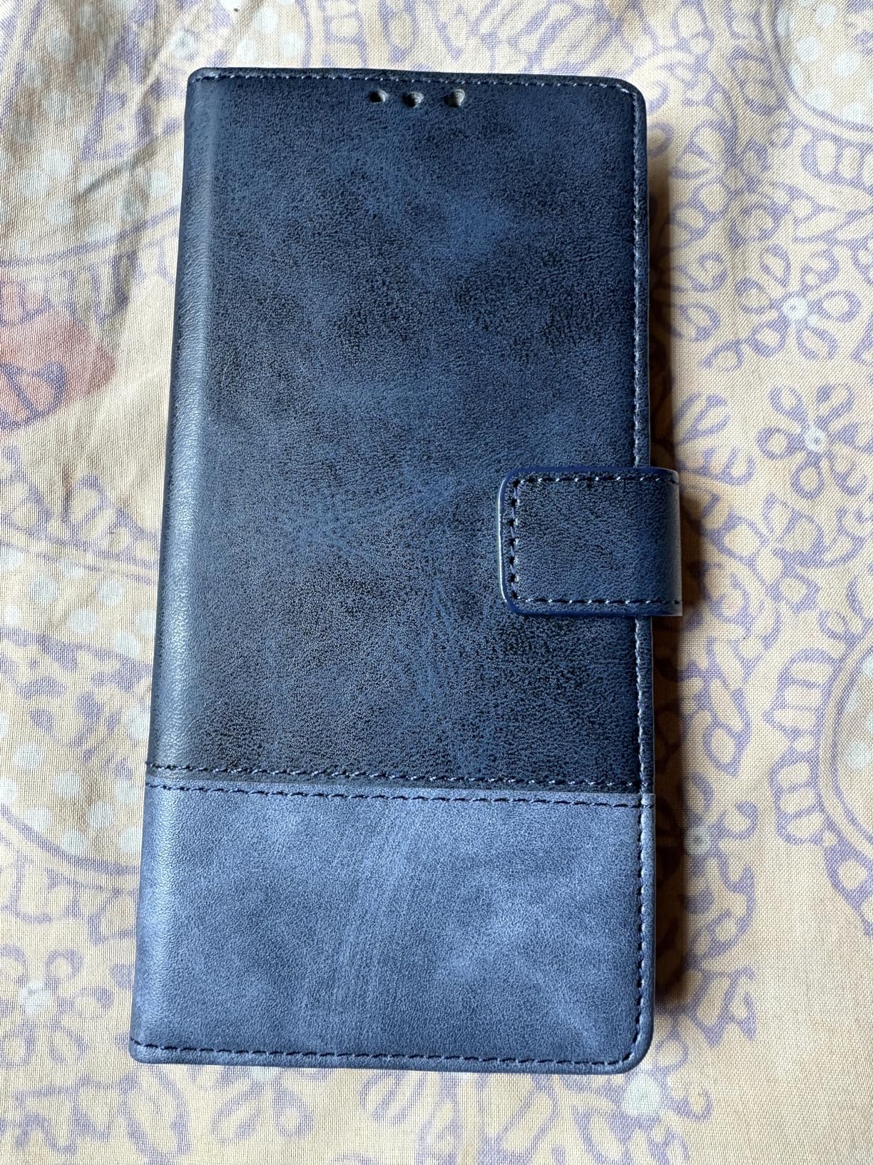 TheGiftKart Flip Back Cover Case for iQOO Z9 5G | Dual-Color Leather ...