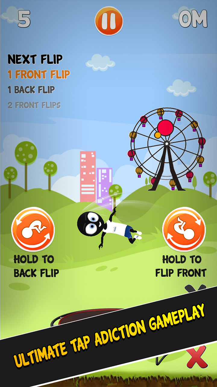 Stick Man Trampoline Jump: Flipping Master - App on Amazon Appstore