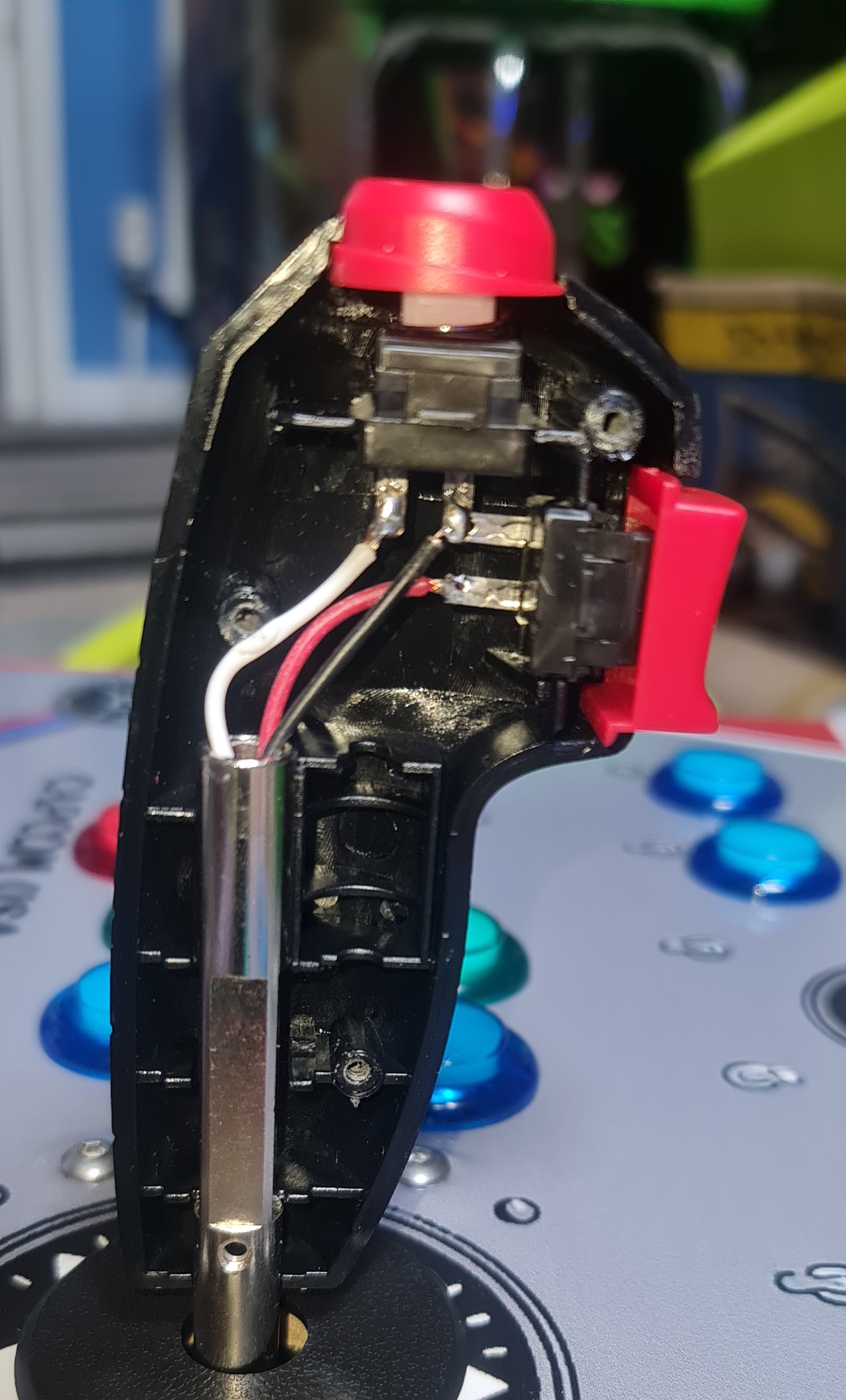 8 Way Flight Joystick with Trigger & Top Fire Button for Game, Joystick ...