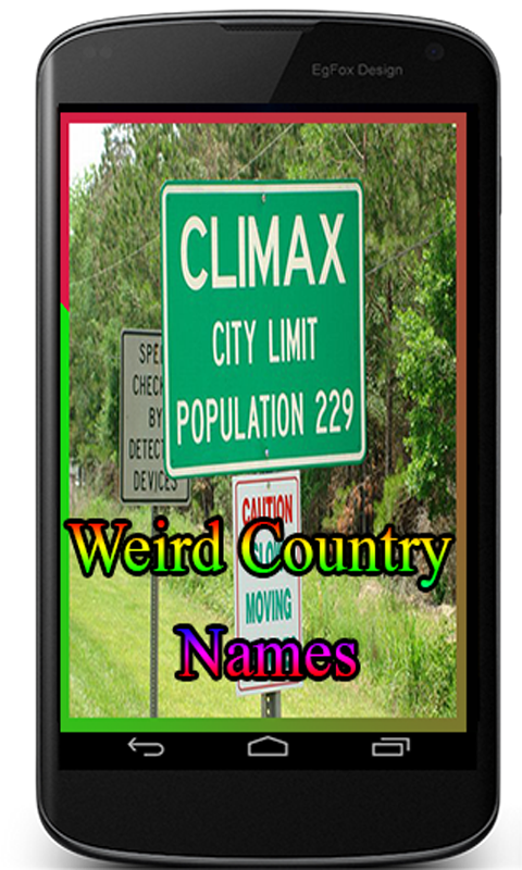 Weird Country Names