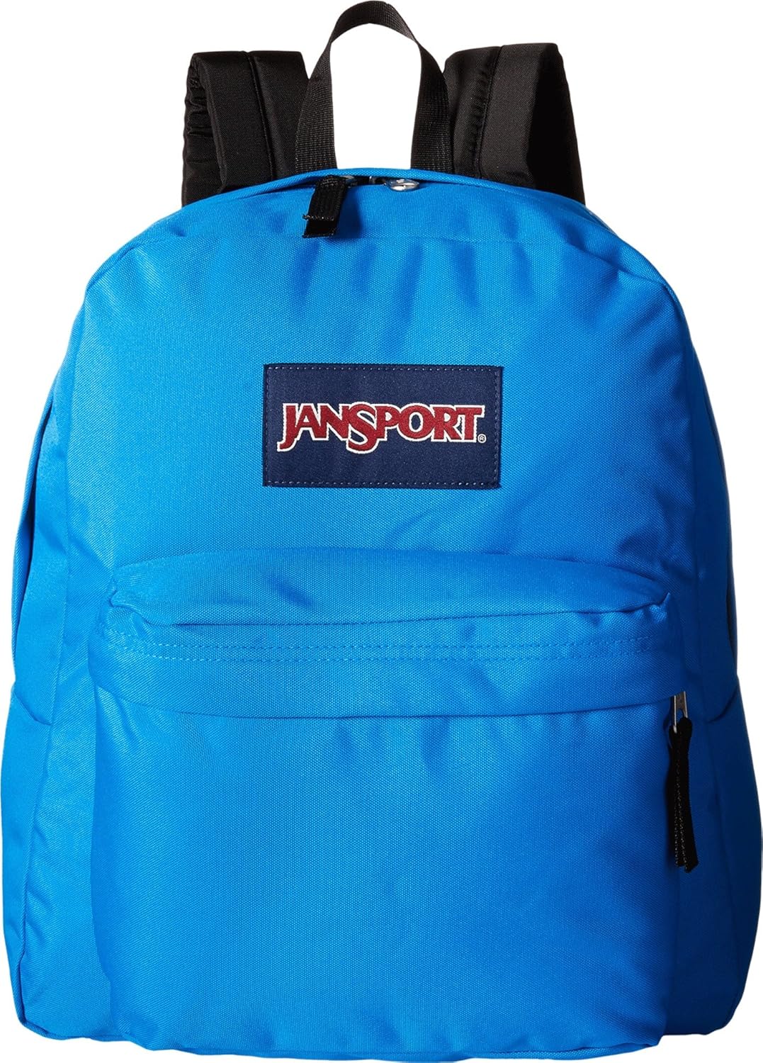 JanSport Spring Break Polyester 21 Ltrs Blue Crest School Backpack ...