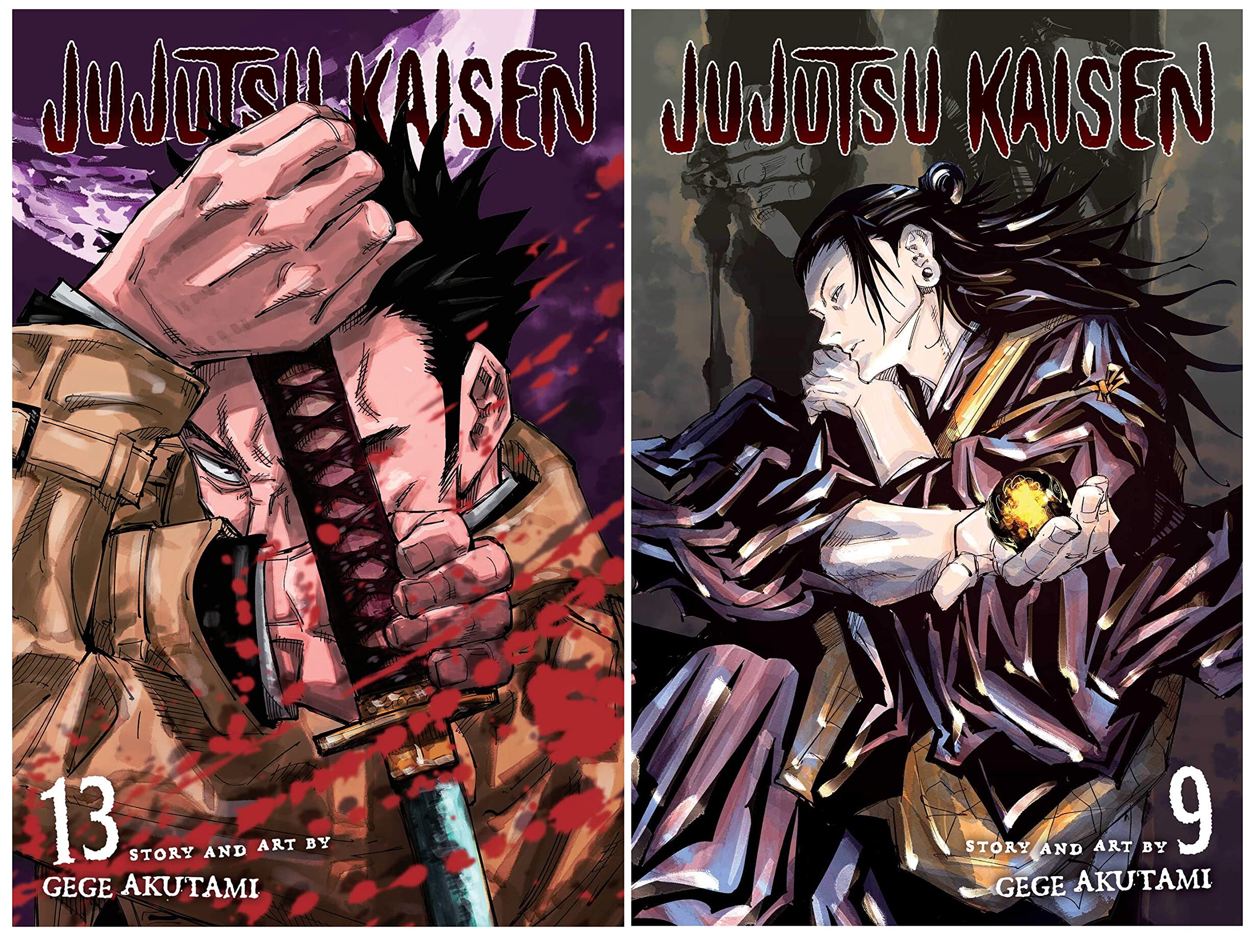 Jujutsu Kaisen, Vol. 13 (Volume 13) & Jujutsu Kaisen, Vol. 9, Volume 9 ...
