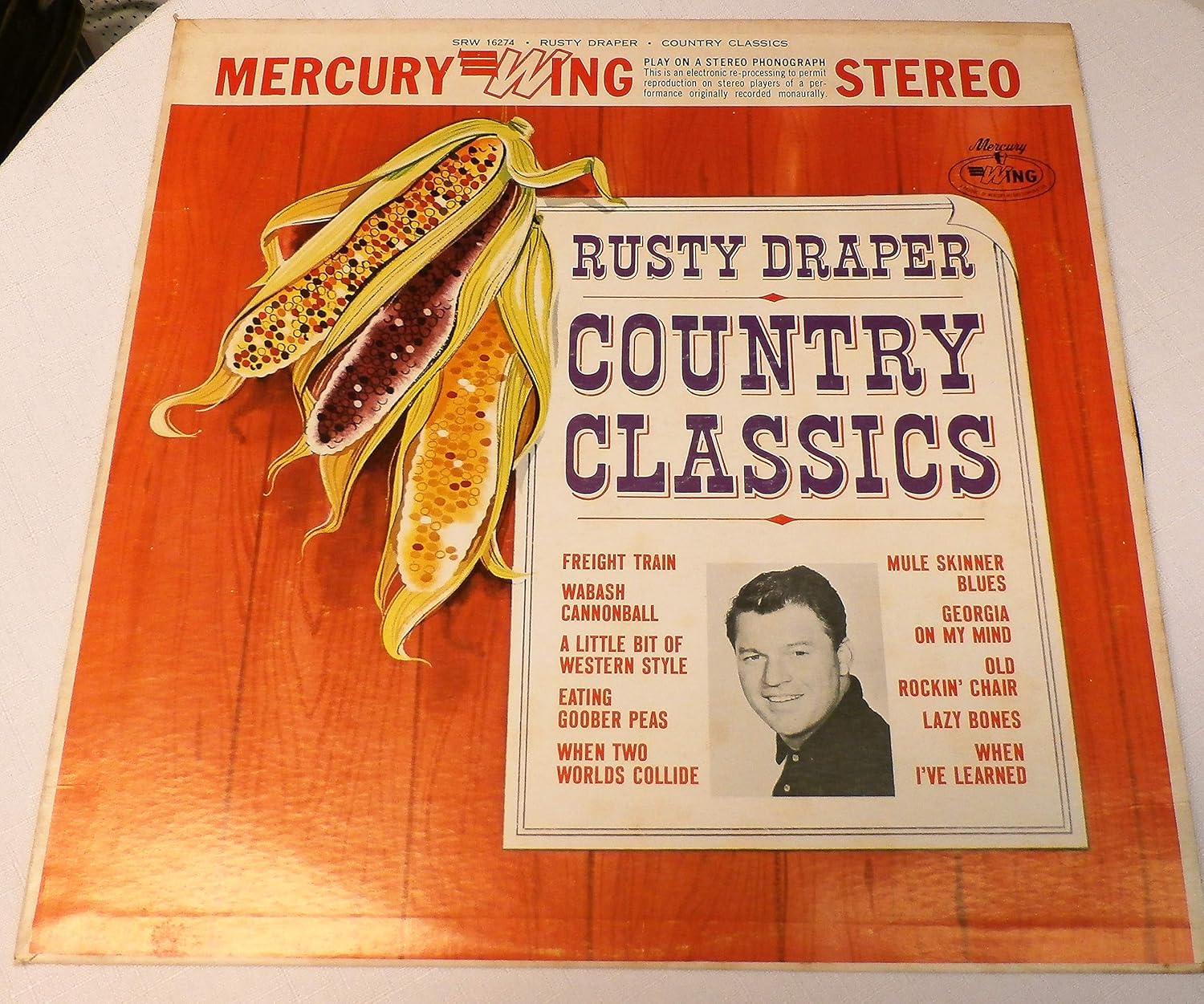 RUSTY DRAPER - Country Classics, Rusty Draper, Vinyl Record, Mercury ...