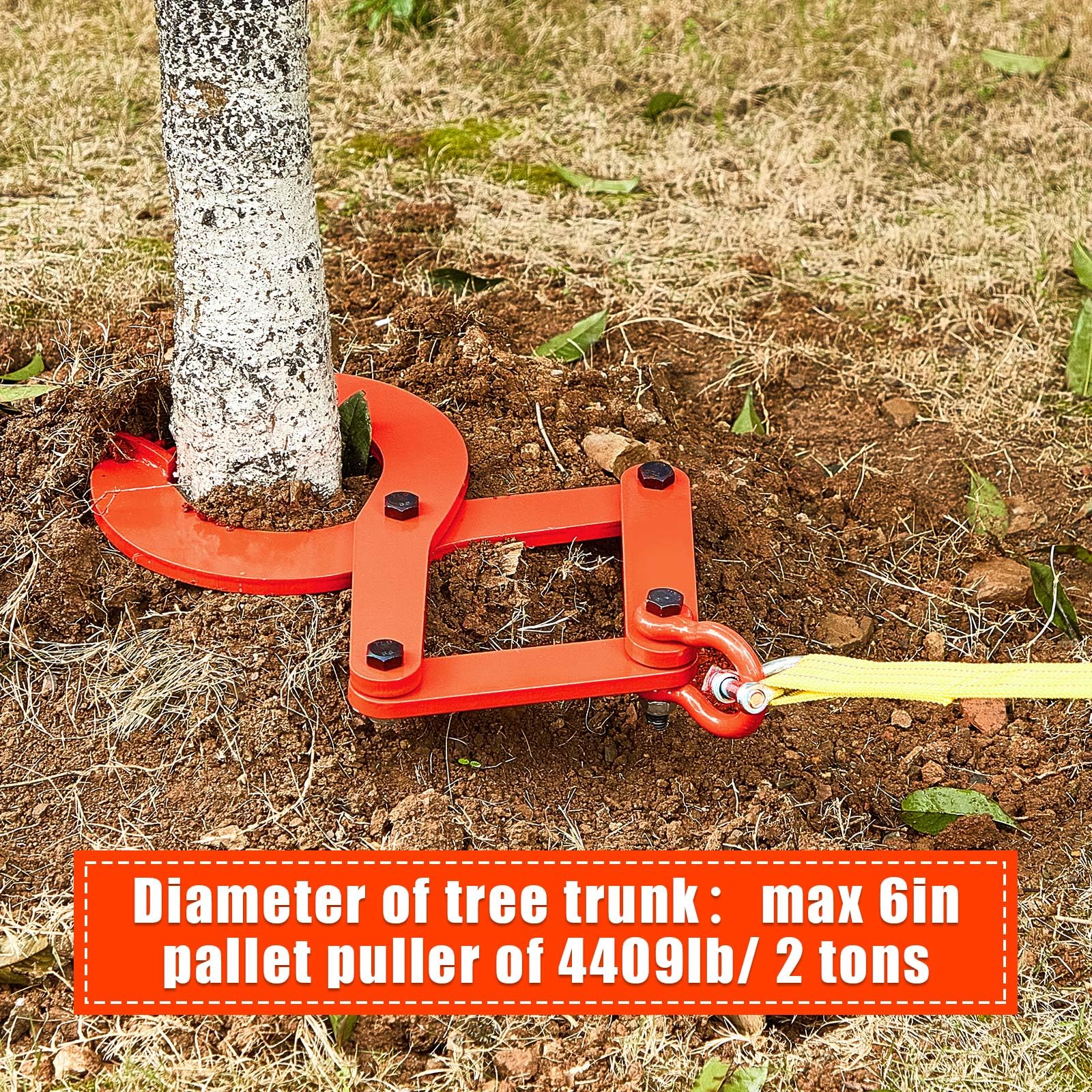 Snapklik.com : Wowangce Truck Pallet Puller Clamp Kit 2t/4409lbs Pallet ...