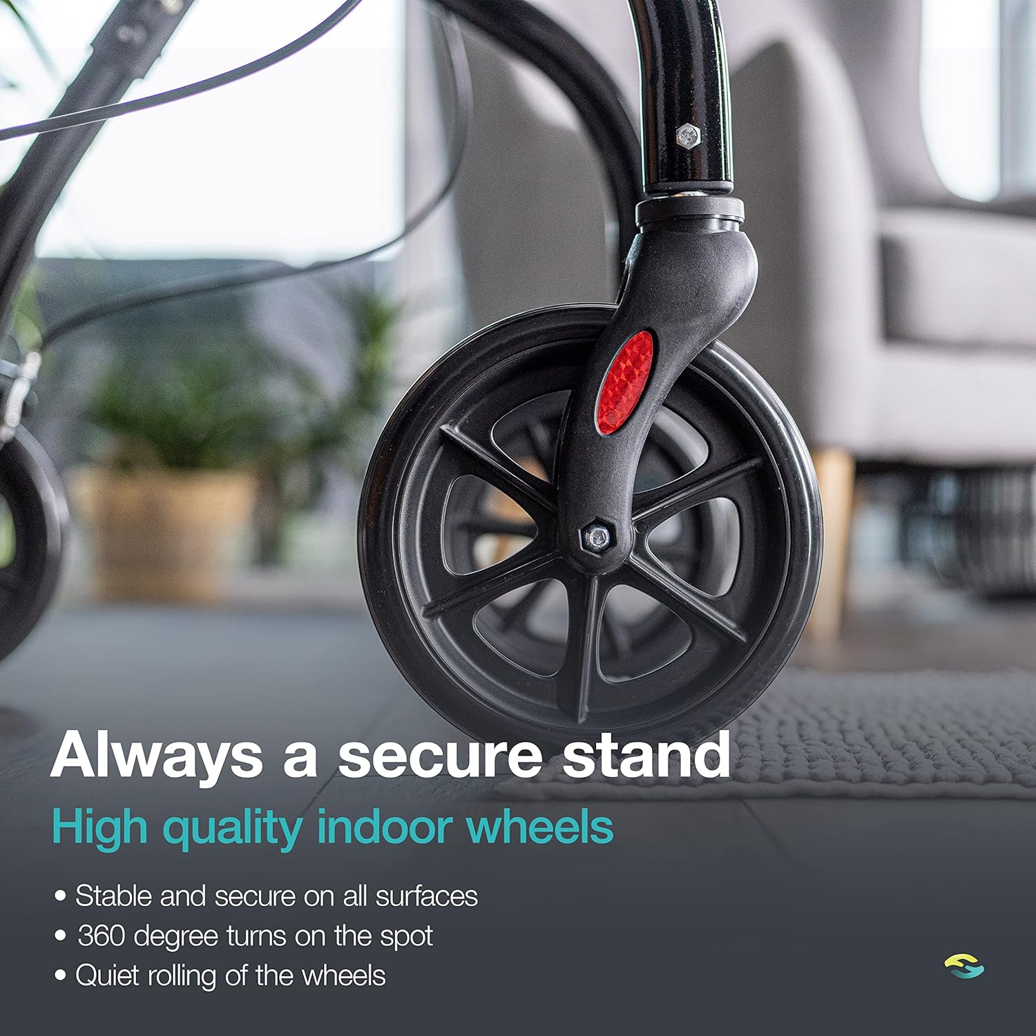 Foldable Rollator for Seniors - Lightweight Indoor Walker in Nepal at ...