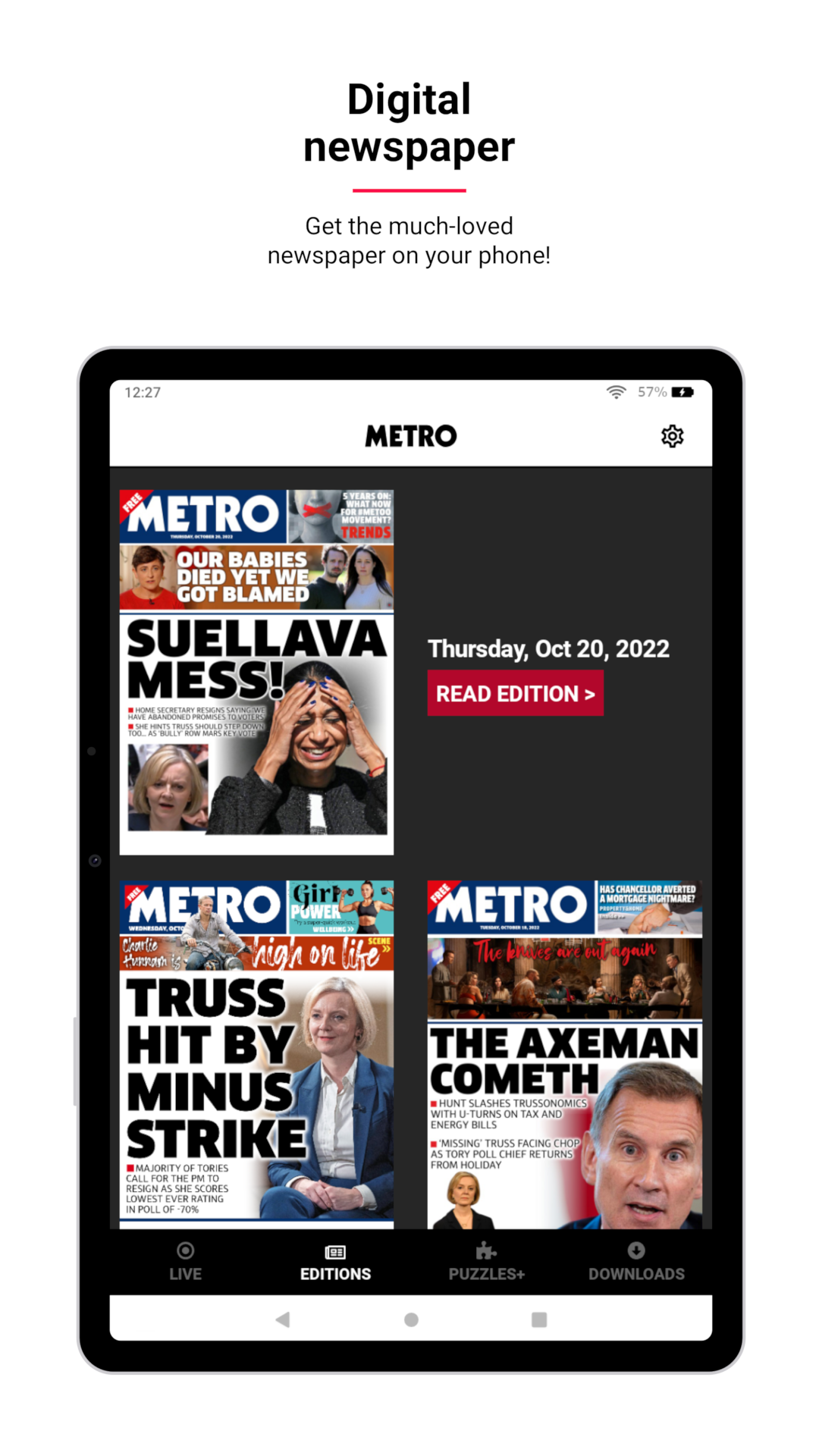 Metro Digital Edition - App on the Amazon Appstore