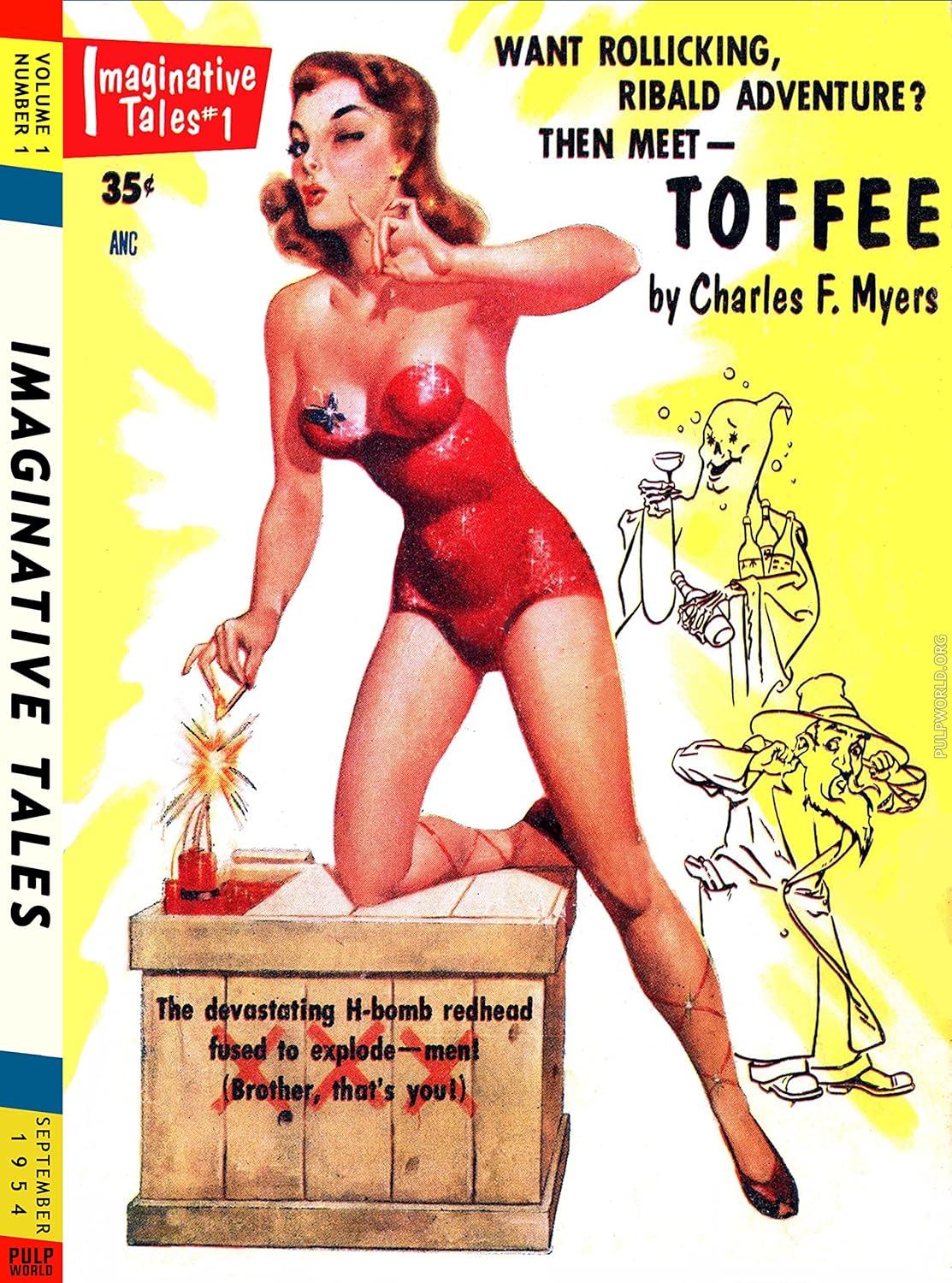 Amazon.com: Imaginative Tales: #V01N01 (Imaginative Tales Pulp Magazines Book 1) eBook : F ...