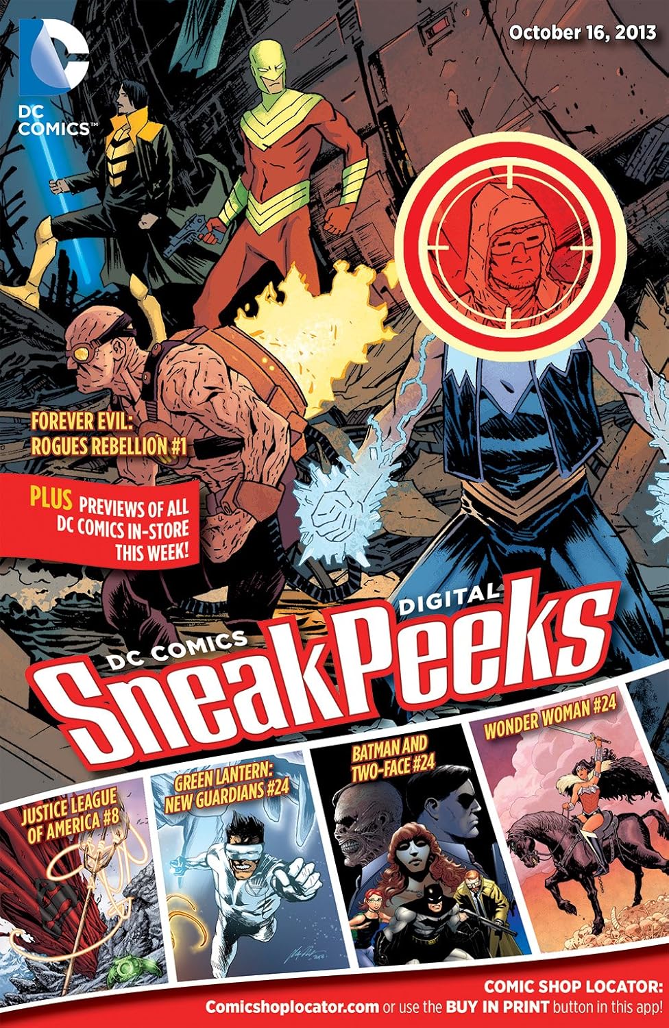 Amazon.com: DC Comics Digital Sneak Peeks: 10/16/13 (DC Digital Comics ...