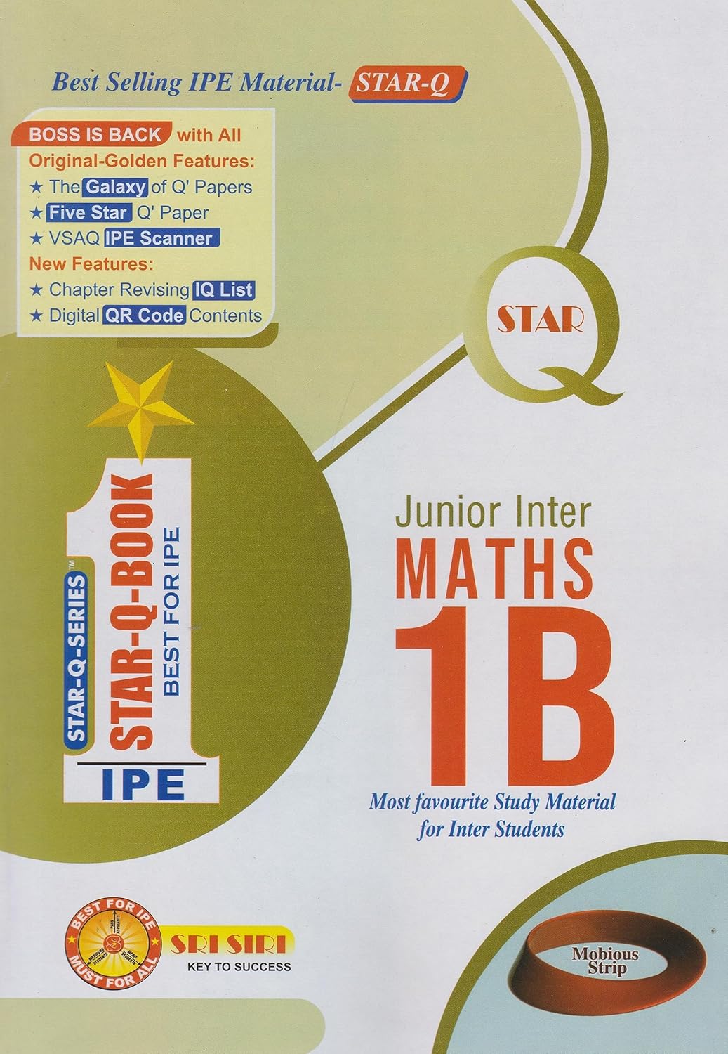Star Q Book Junior Inter Maths IB 2023-24 Edition : Sri Siri: Amazon.in: Books