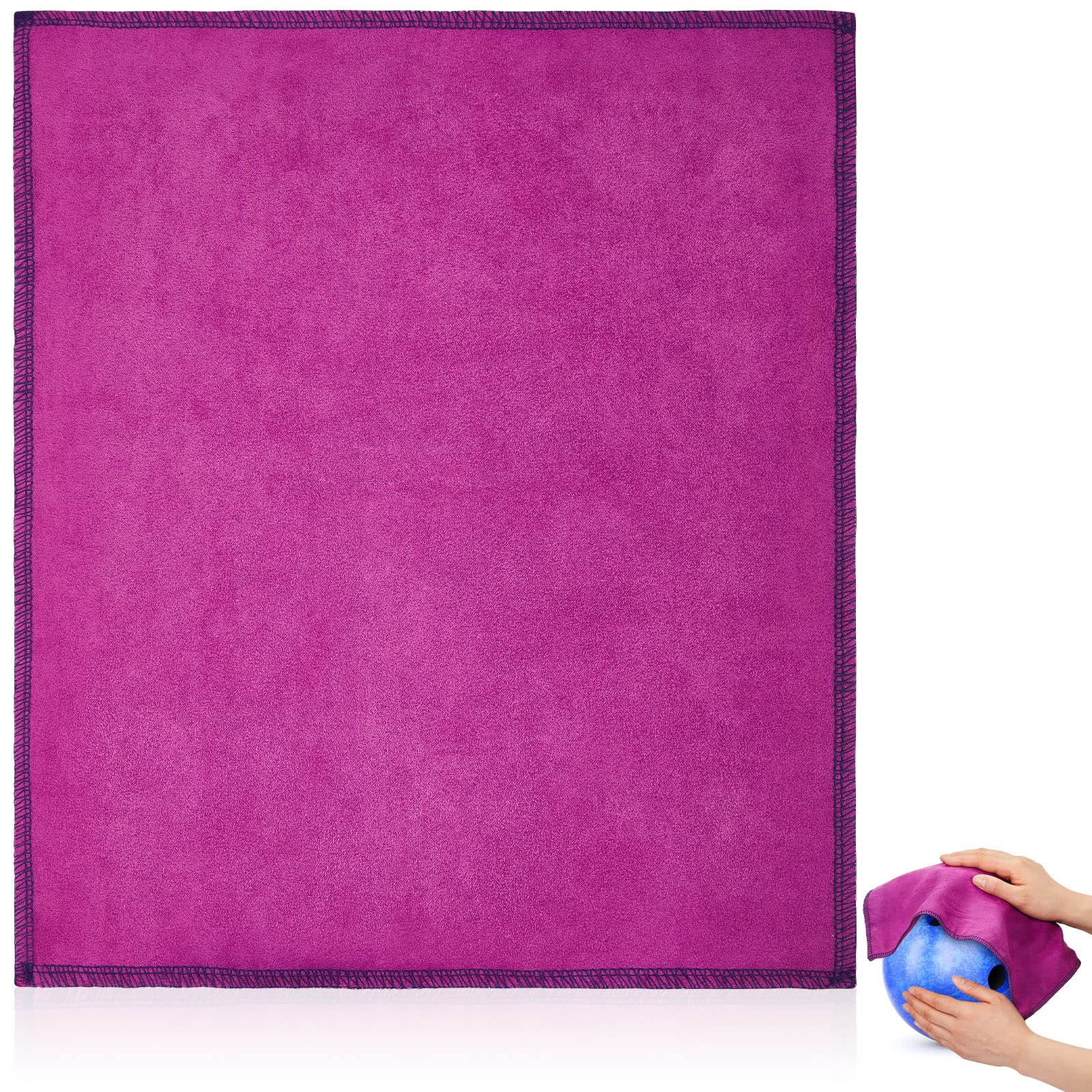 Amazon.com: Patelai Bowling Ball Towel Microfiber Bowling Ball Cleaning ...