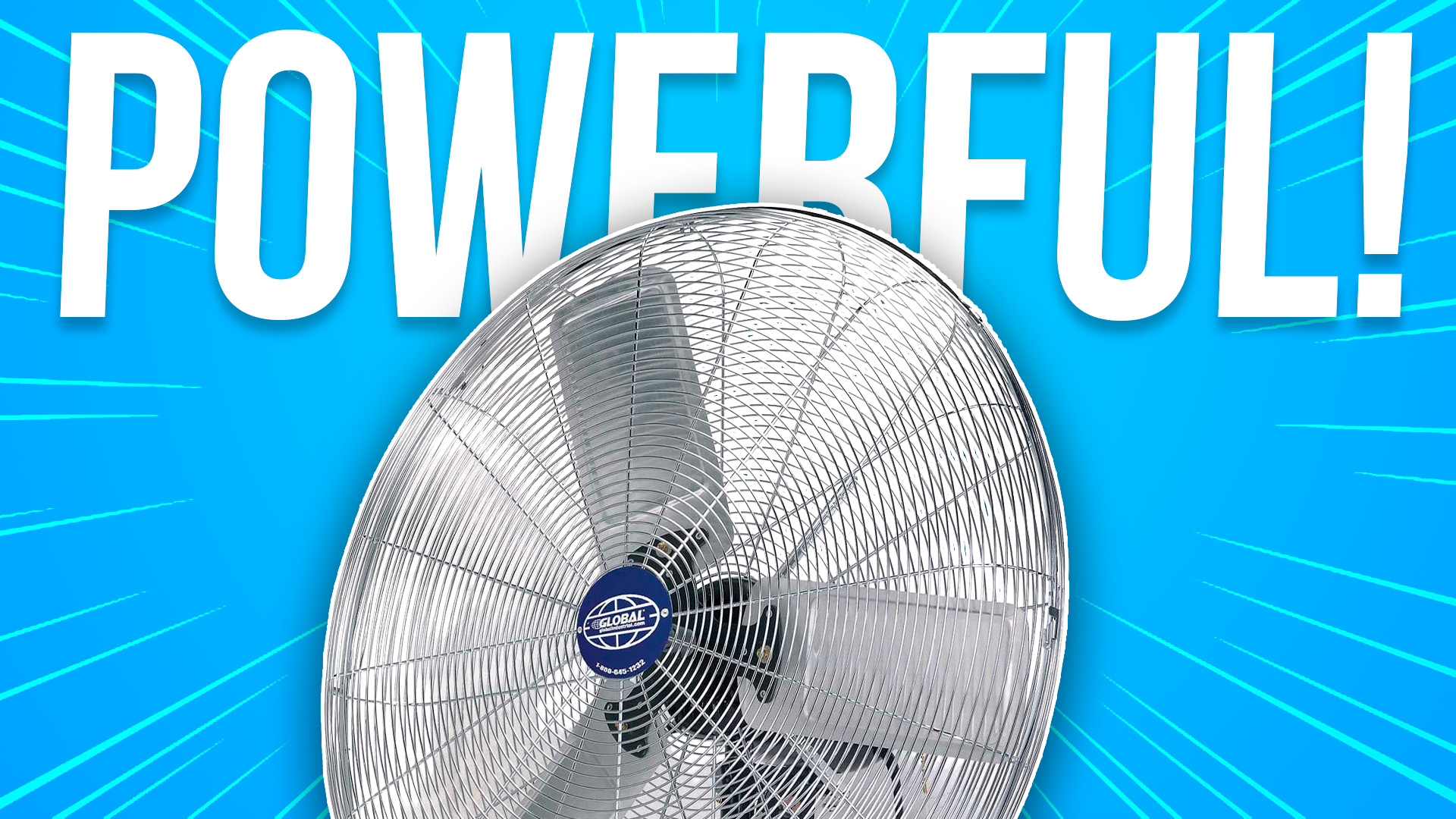 Watch REVIEW& Global Industrial Fan on Amazon Live