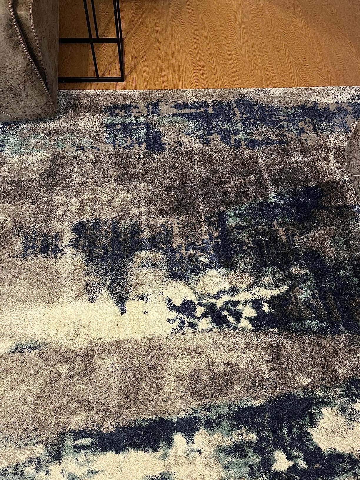 $14/mo - Finance LUXE WEAVERS Euston Collection 7681 Brown 5x7 Modern ...