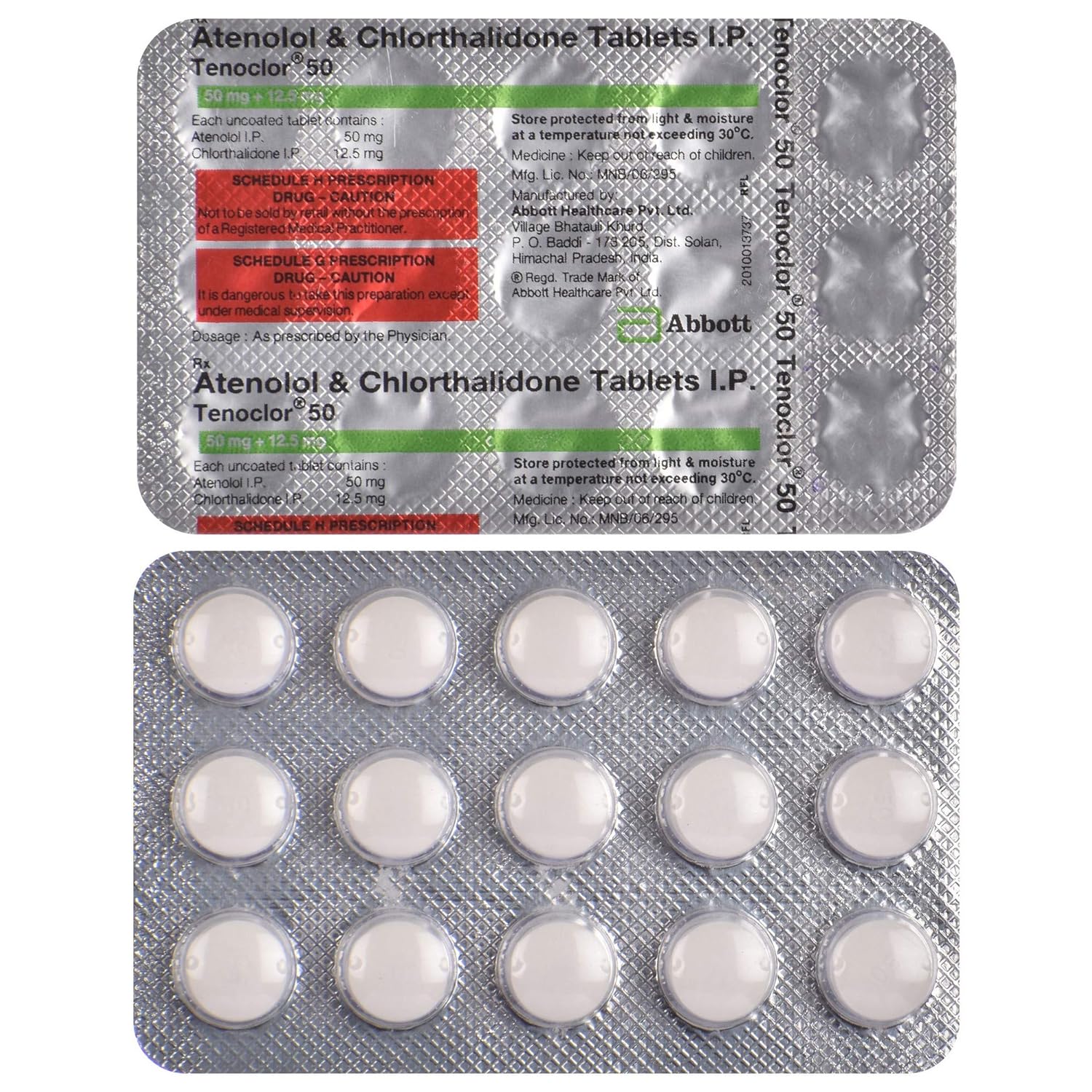 Tenoclor 50 - Strip of 15 Tablets : Amazon.in: Health & Personal Care