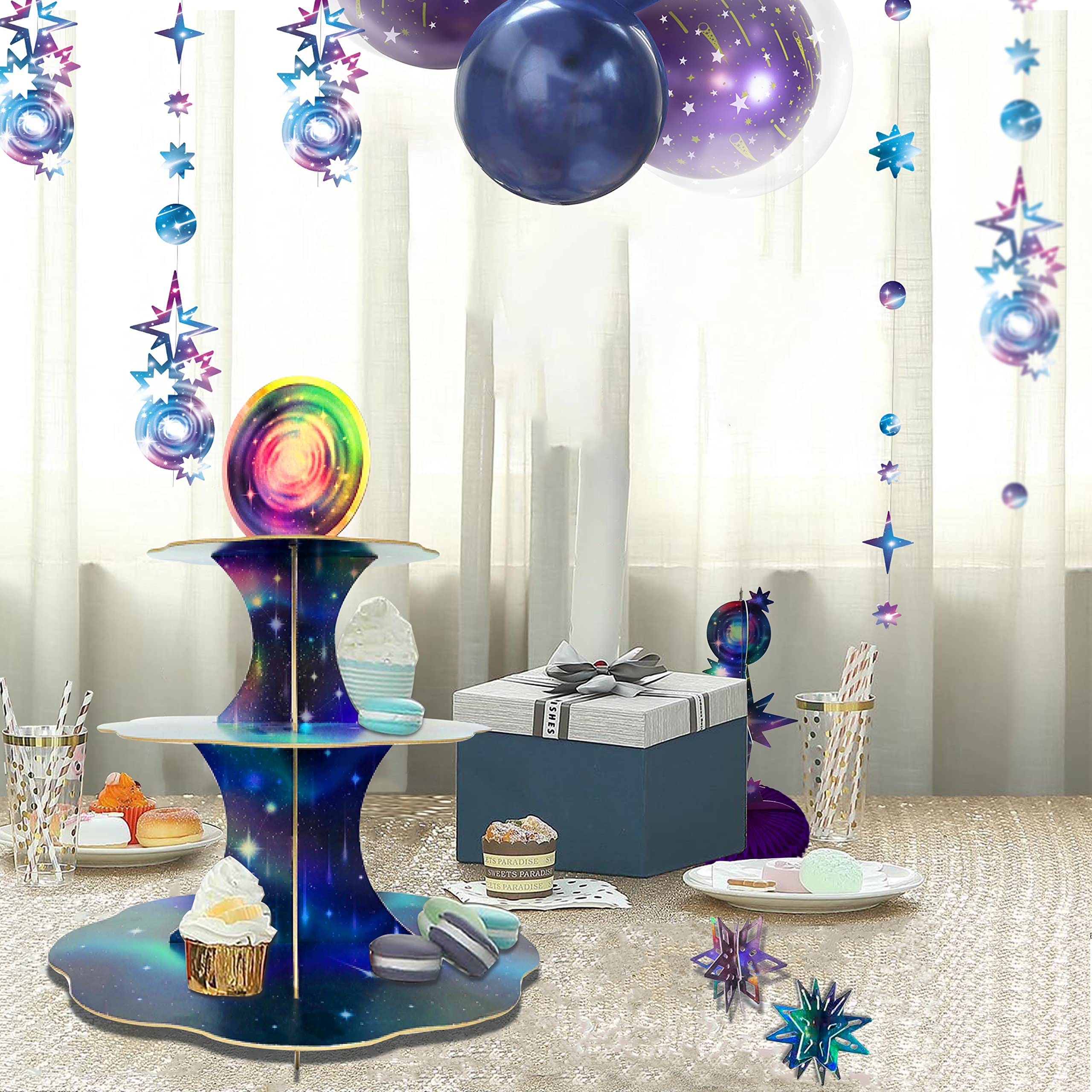 Starry Night Centerpieces 2025 New Year's Eve Party Theme Ideas CV